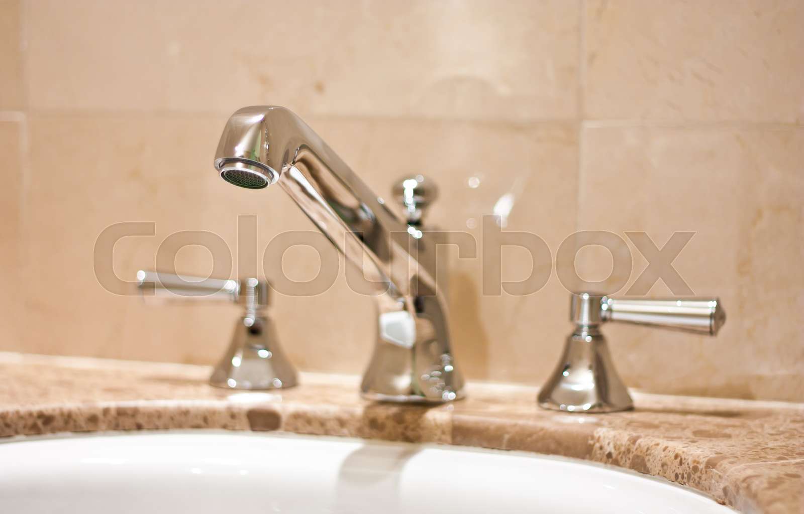 Luxury tap | Stock image | Colourbox