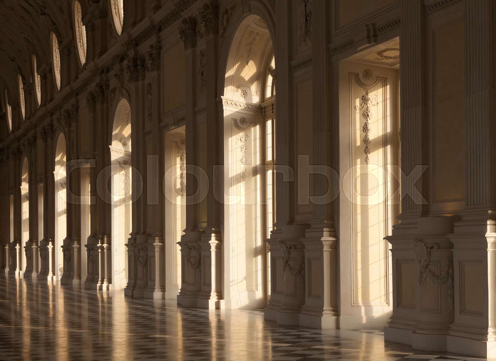 Luxury palace interior | Stock image | Colourbox