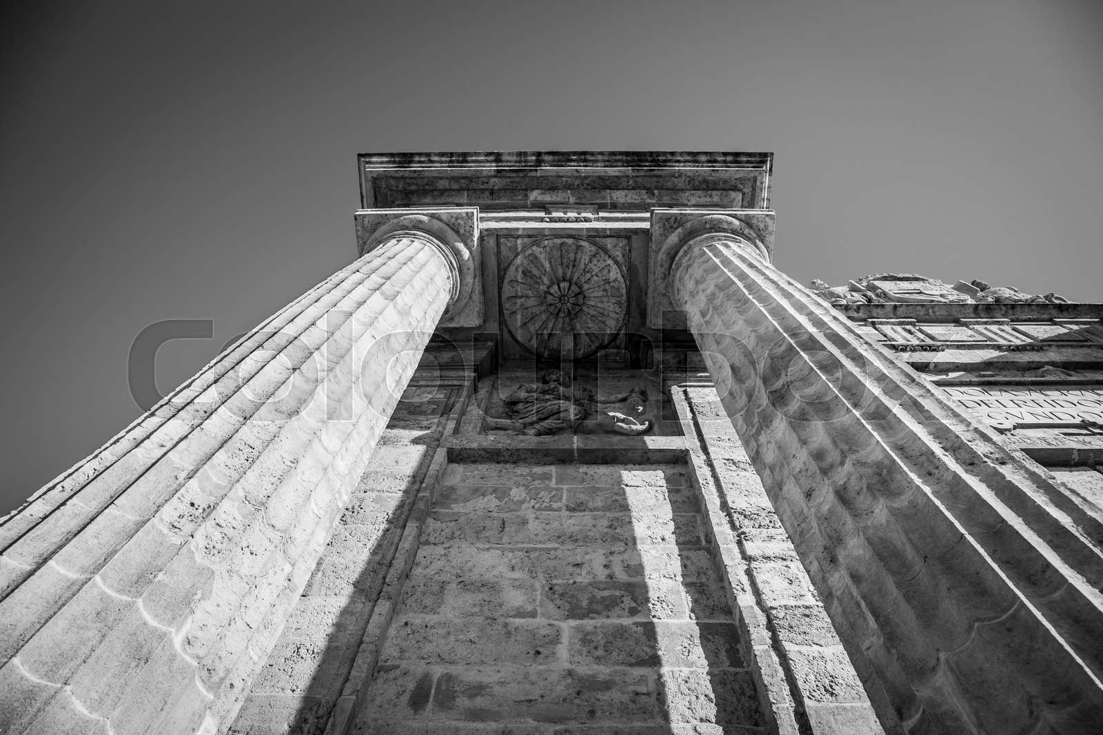 Roman columns | Stock image | Colourbox