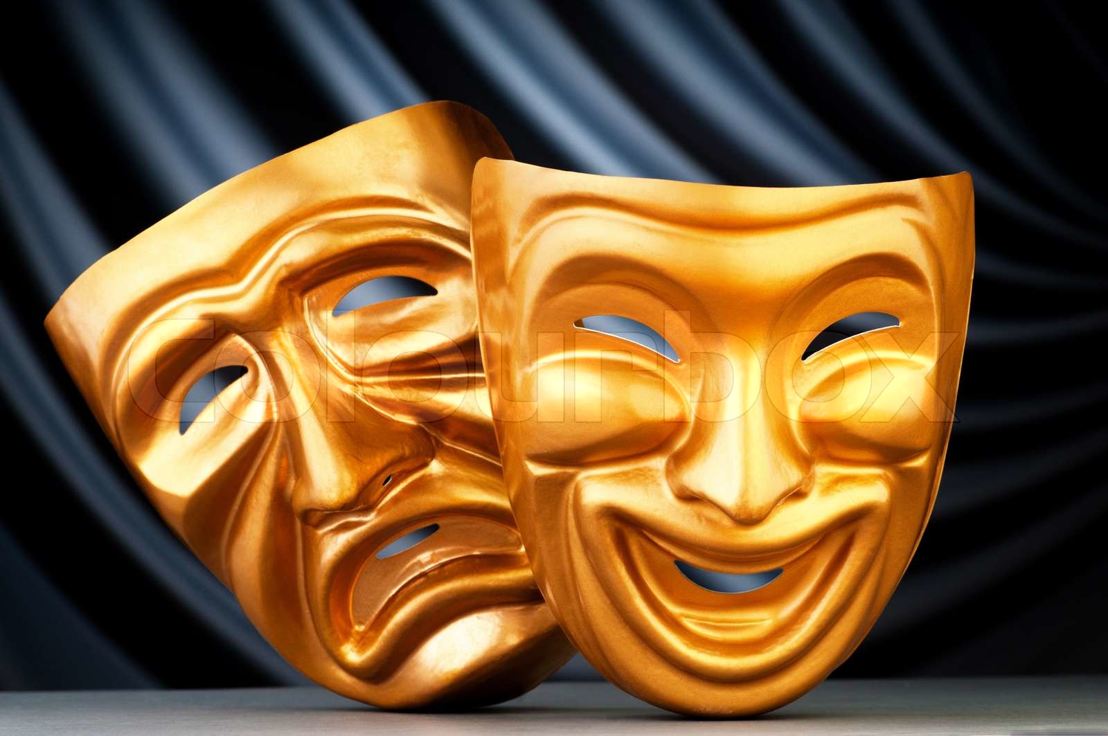 Masken mit dem Theater -Konzept | Stock Bild | Colourbox