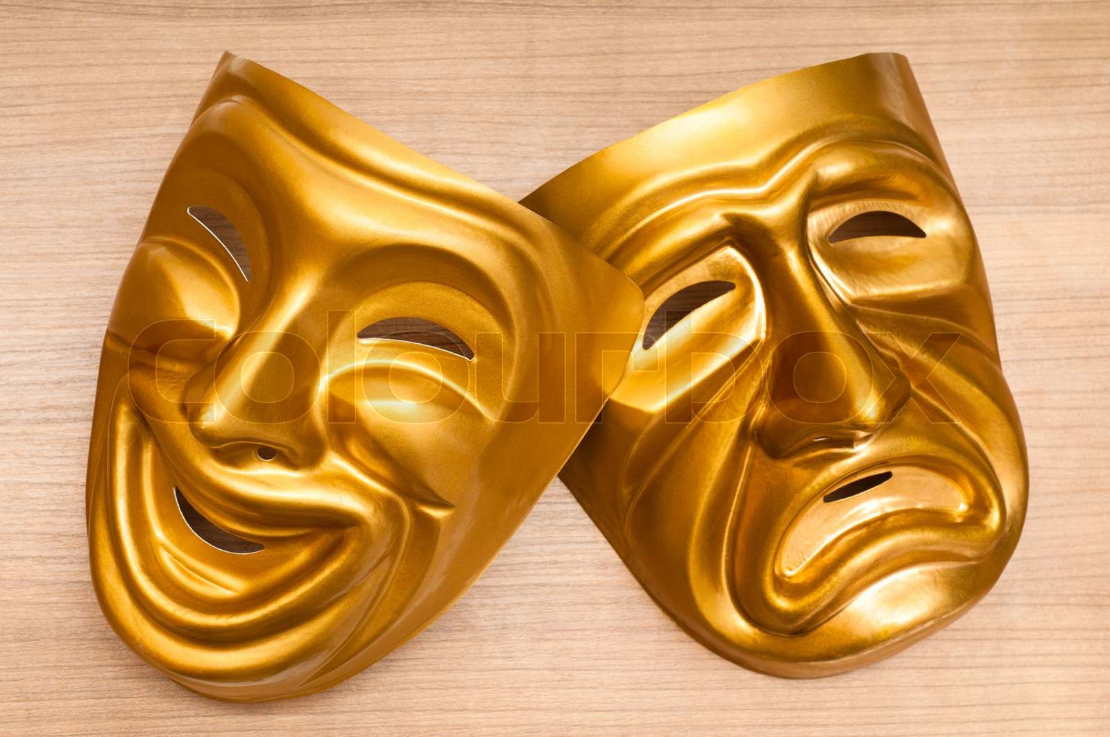 Masken mit dem Theater -Konzept | Stock Bild | Colourbox