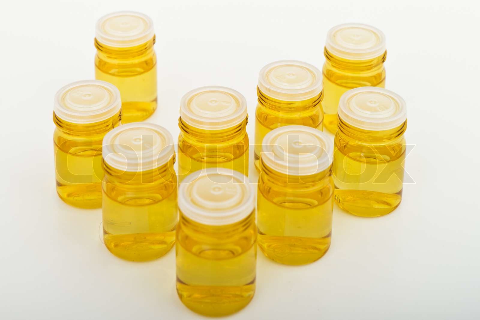 cosmetic glass containers with concentrated antioxidant | Stock image ...