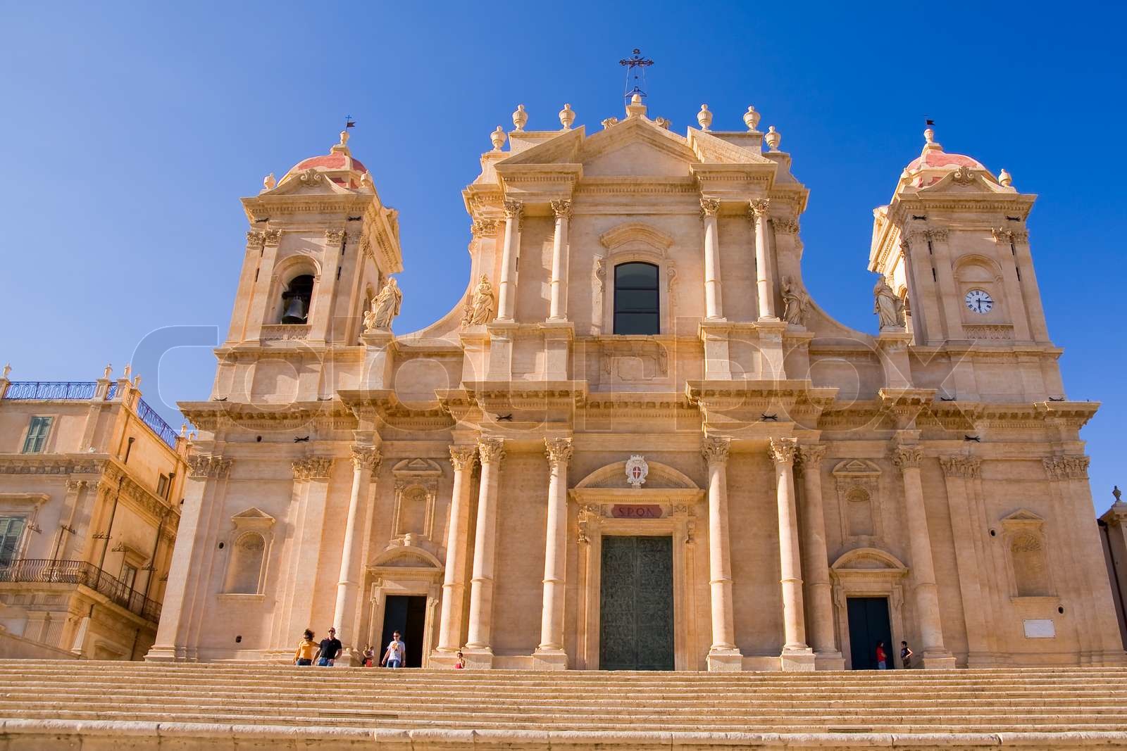 typical baroque church in sicily, italy | Stock image | Colourbox