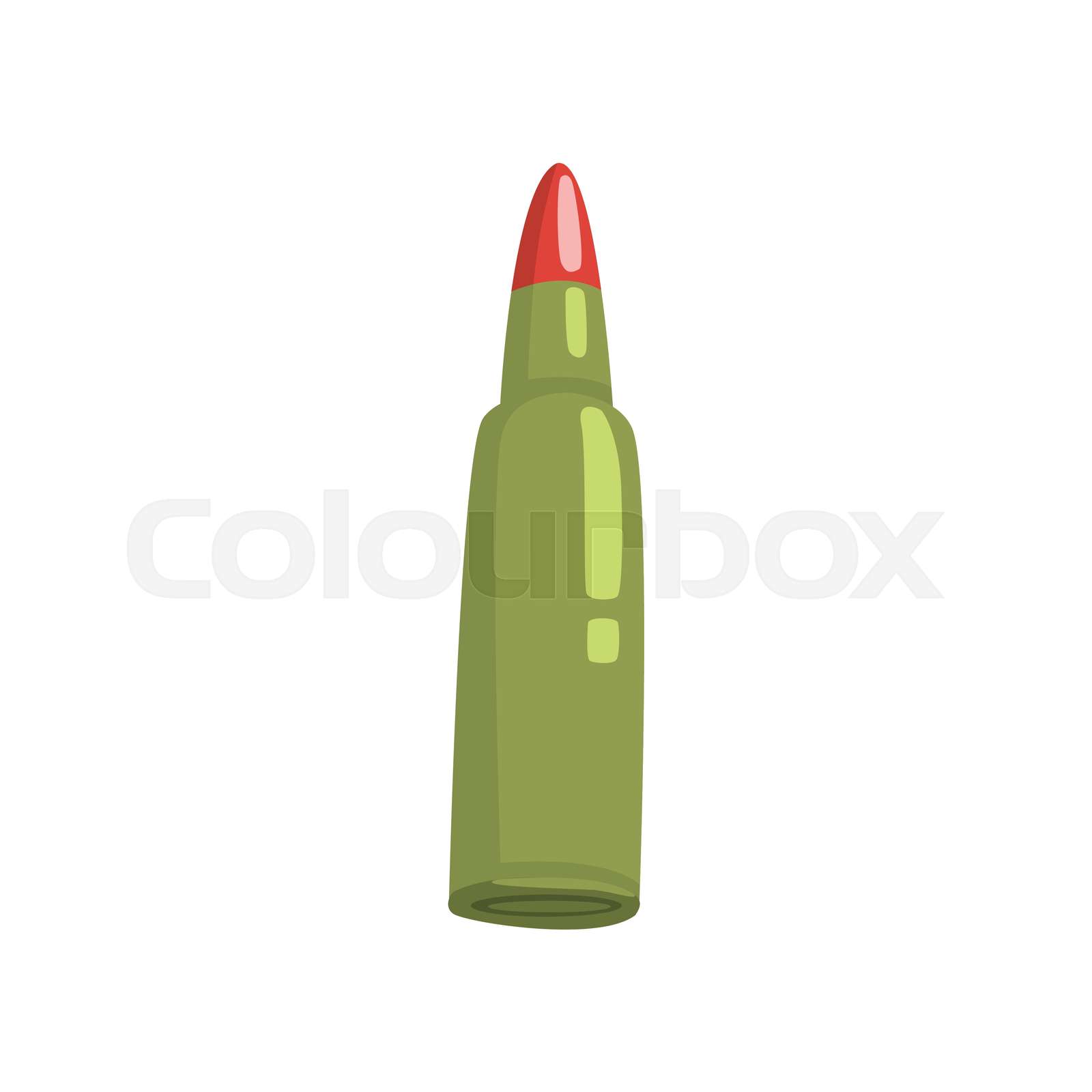 Bullet cartoon vector Illustration | Stock vector | Colourbox