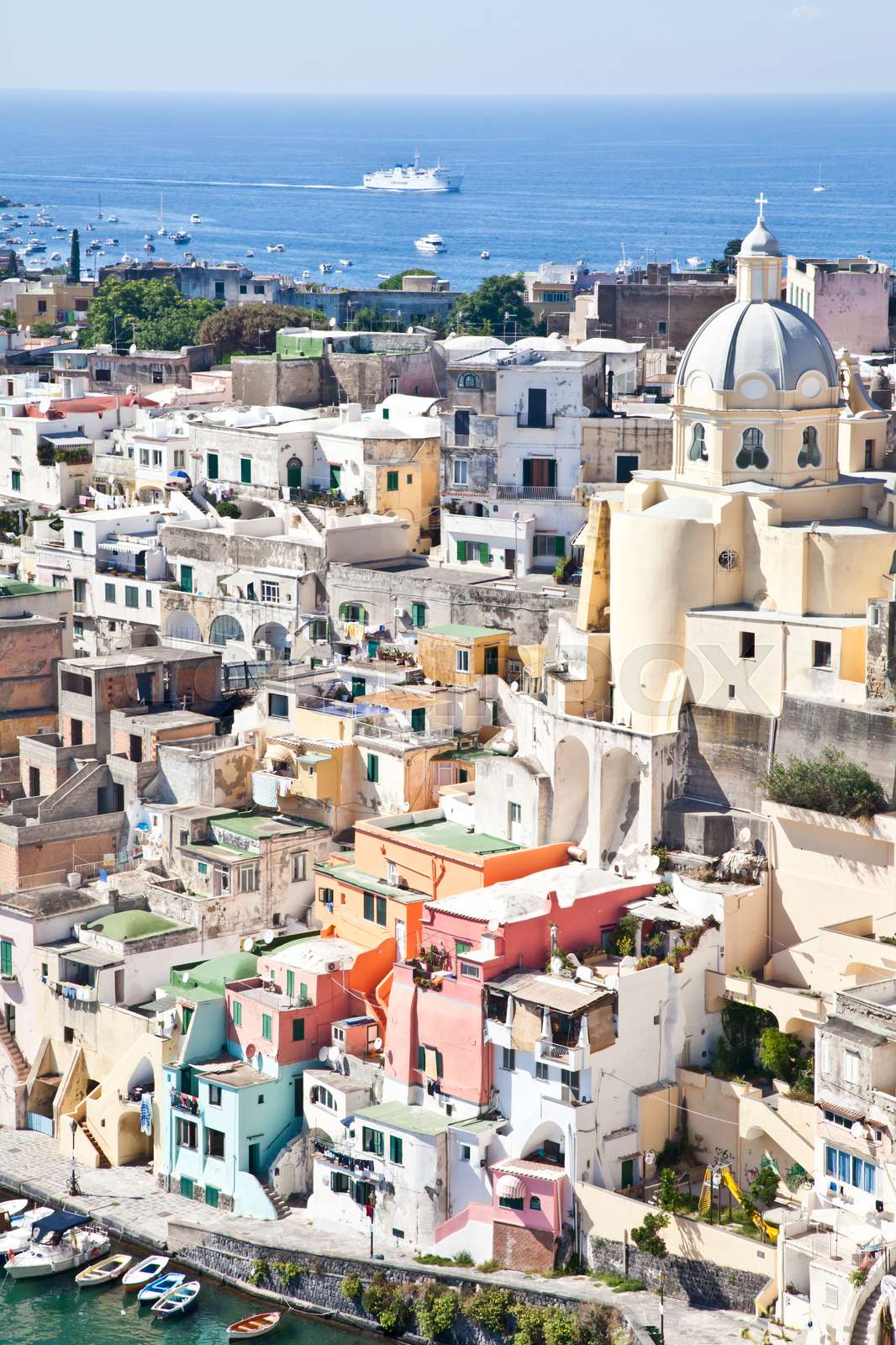 Procida view | Stock image | Colourbox