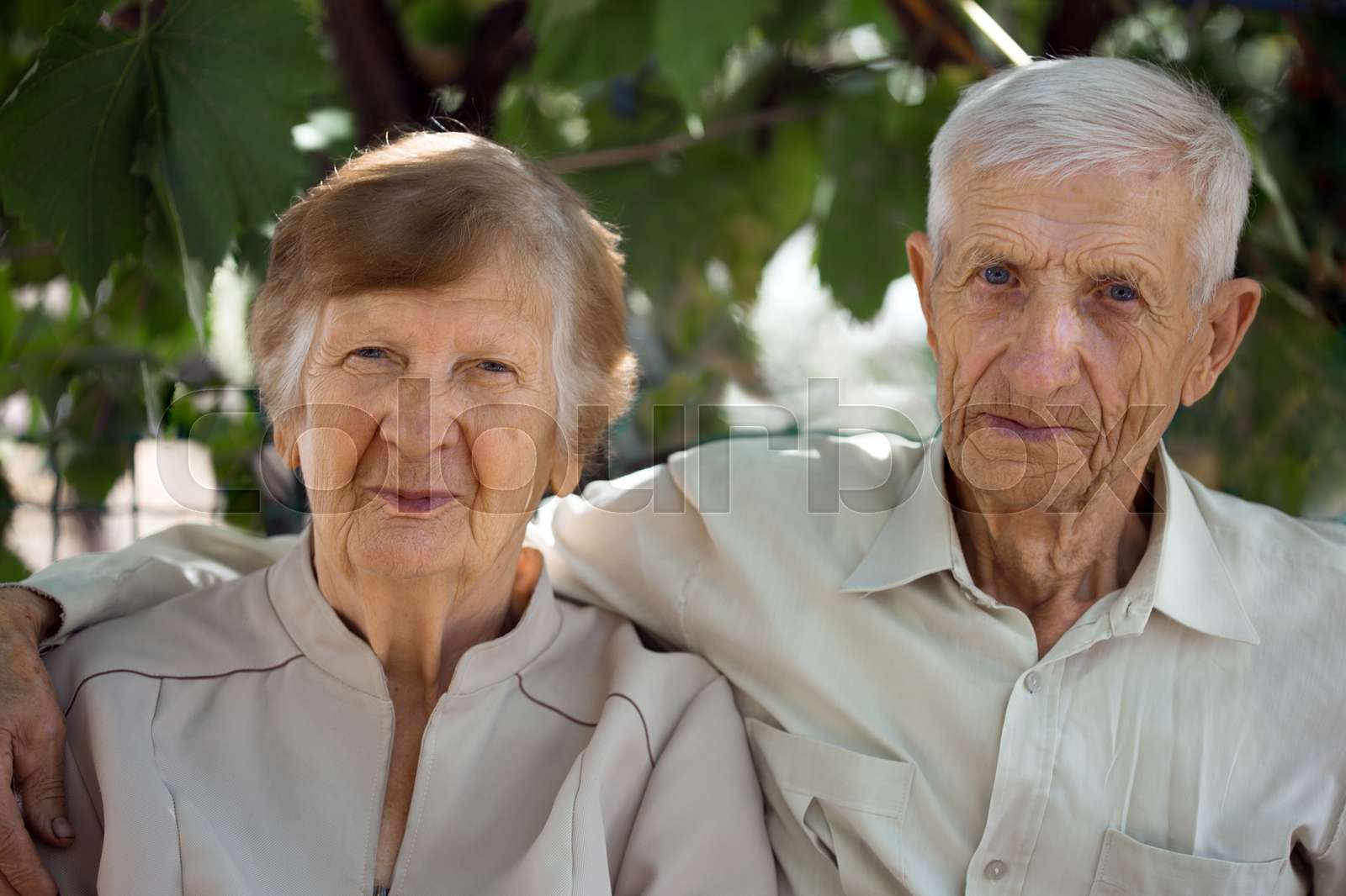 portrait of grandparents | Stock image | Colourbox