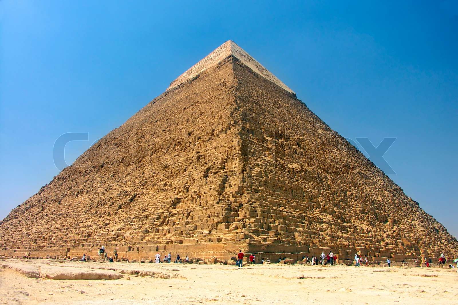 "Egypt - Khafra's Pyramid of Giza, Cairo" | Stock image | Colourbox