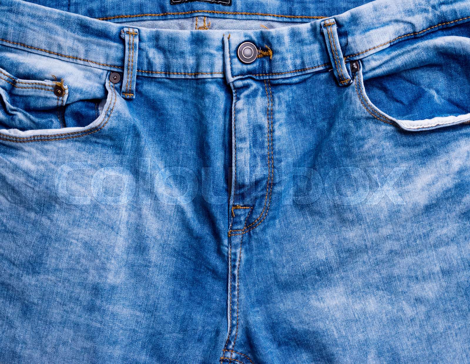 new blue jeans | Stock image | Colourbox