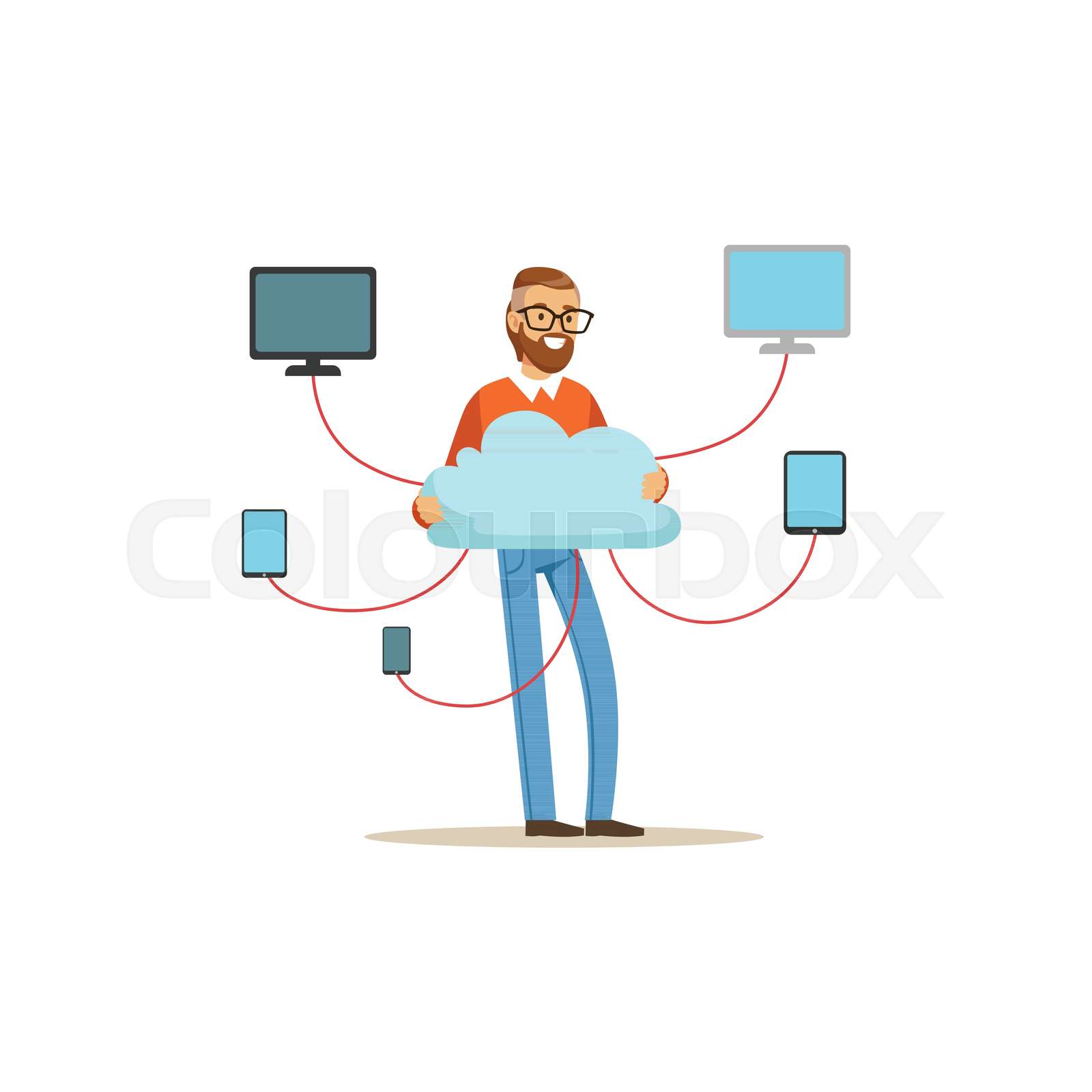 System Administrator Cartoon