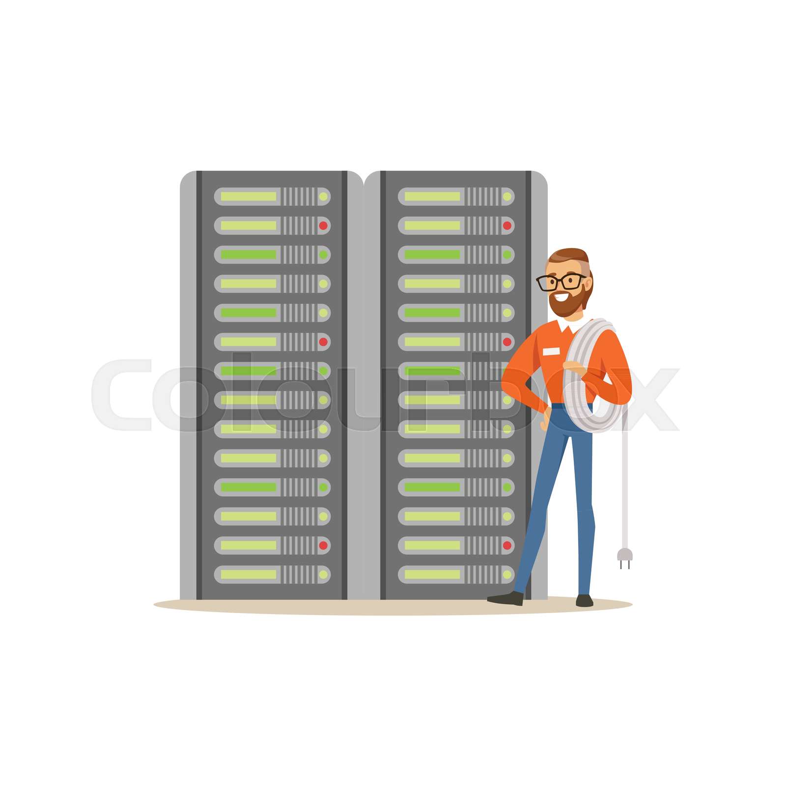 System administrator, server admin, programmer working with hardware ...