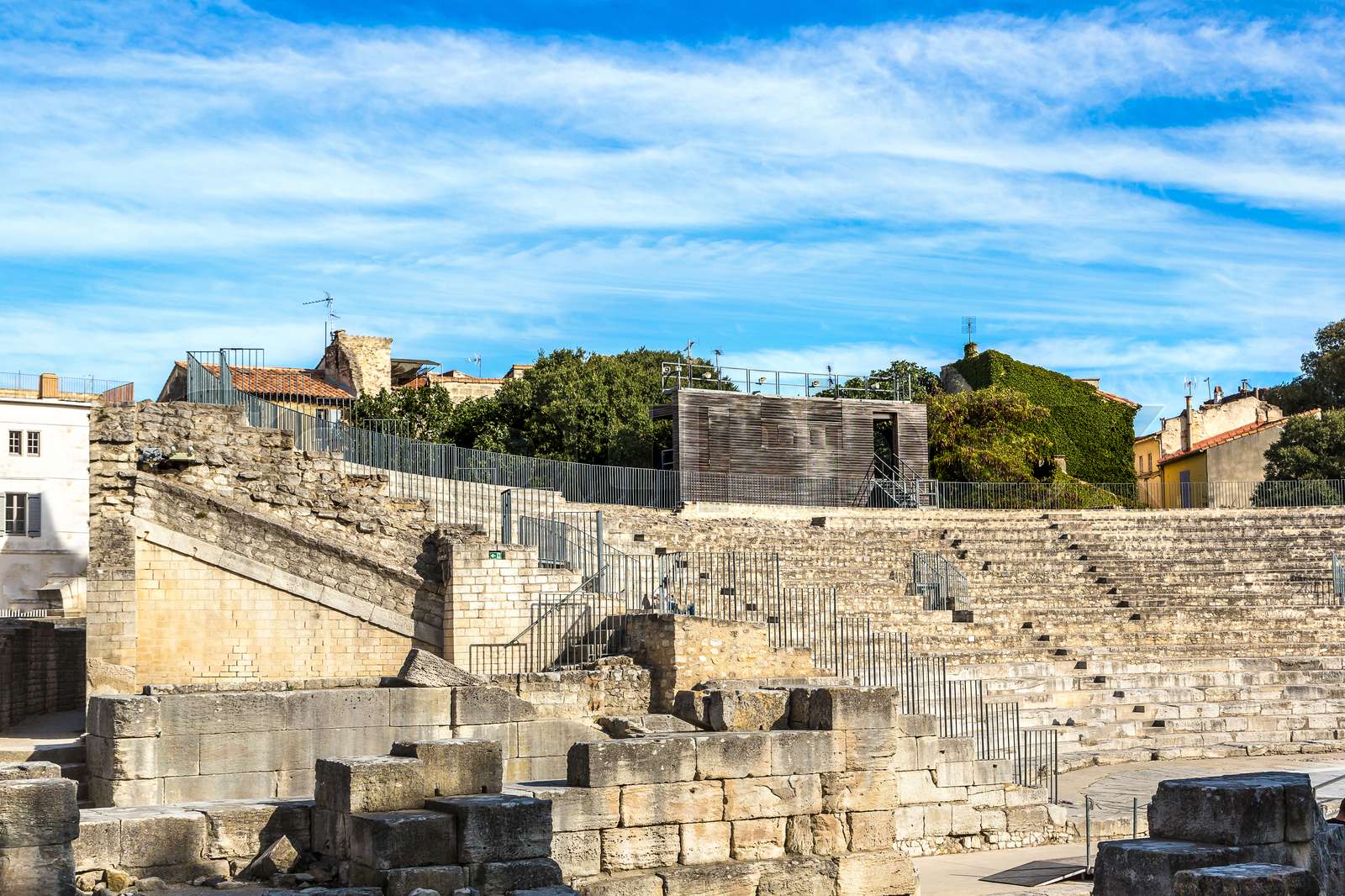 Roman amphitheatre in Arles, France | Stock image | Colourbox
