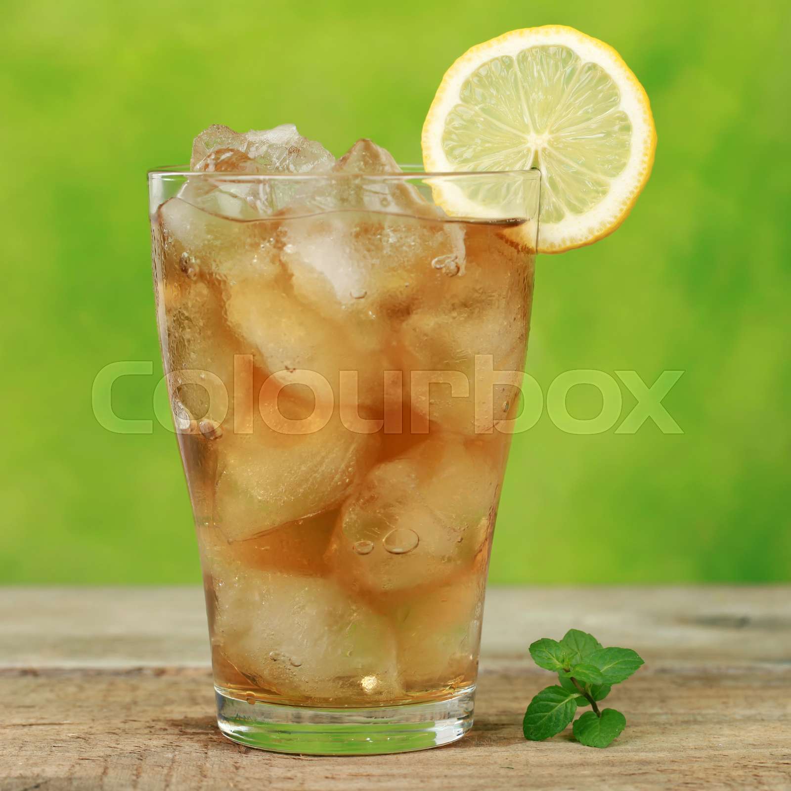 Cool ice tea | Stock image | Colourbox
