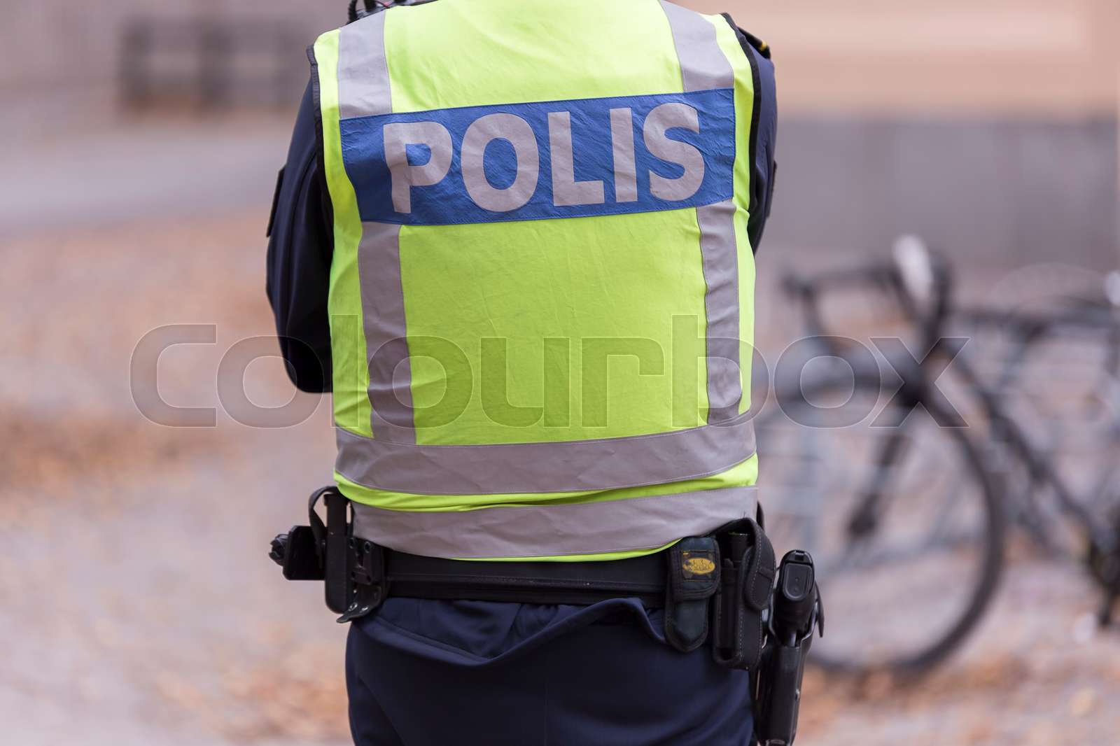 Swedish Police Officer | Stock image | Colourbox