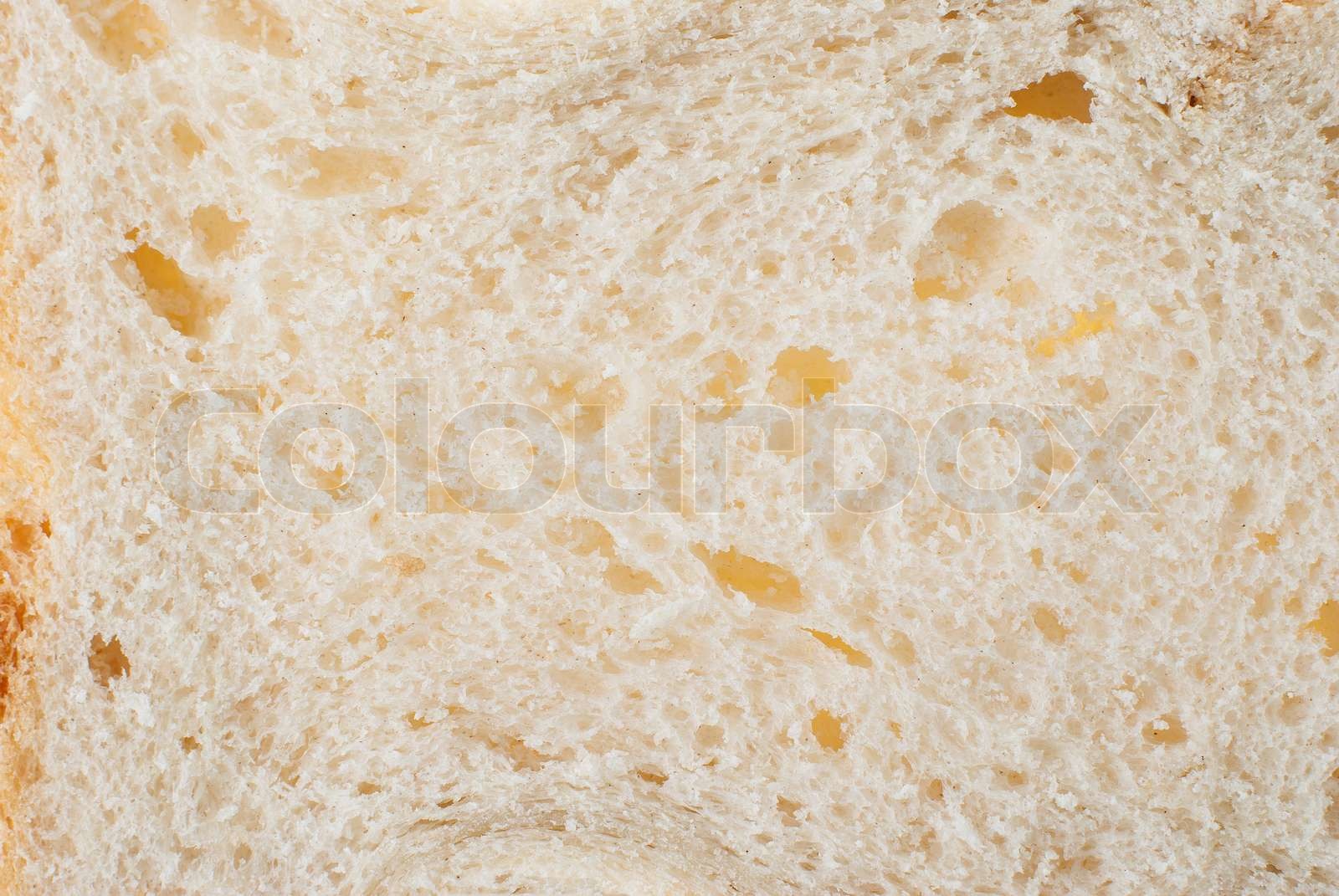 Bread texture detail, food texture. | Stock image | Colourbox