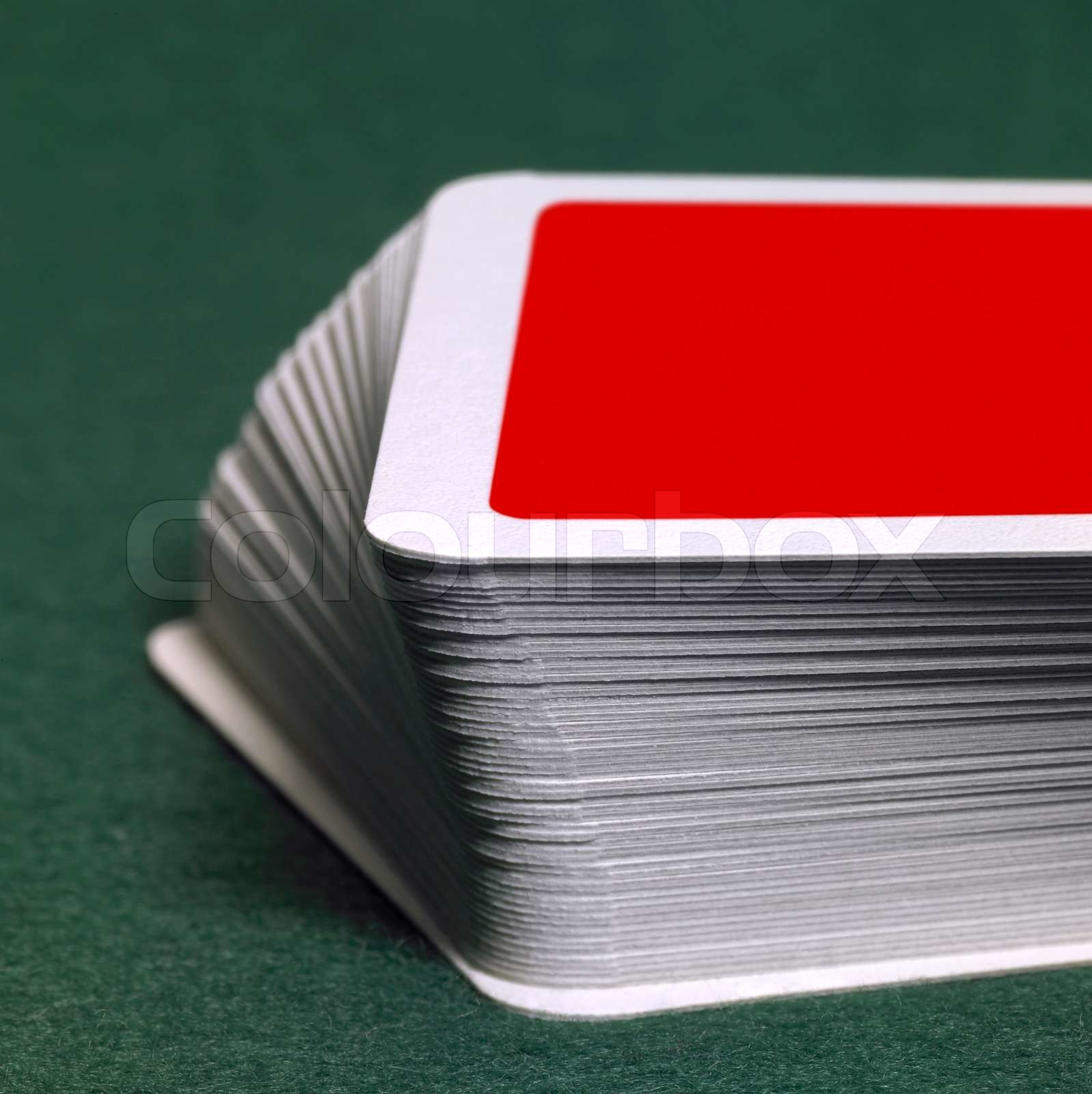 stack of playing cards | Stock image | Colourbox