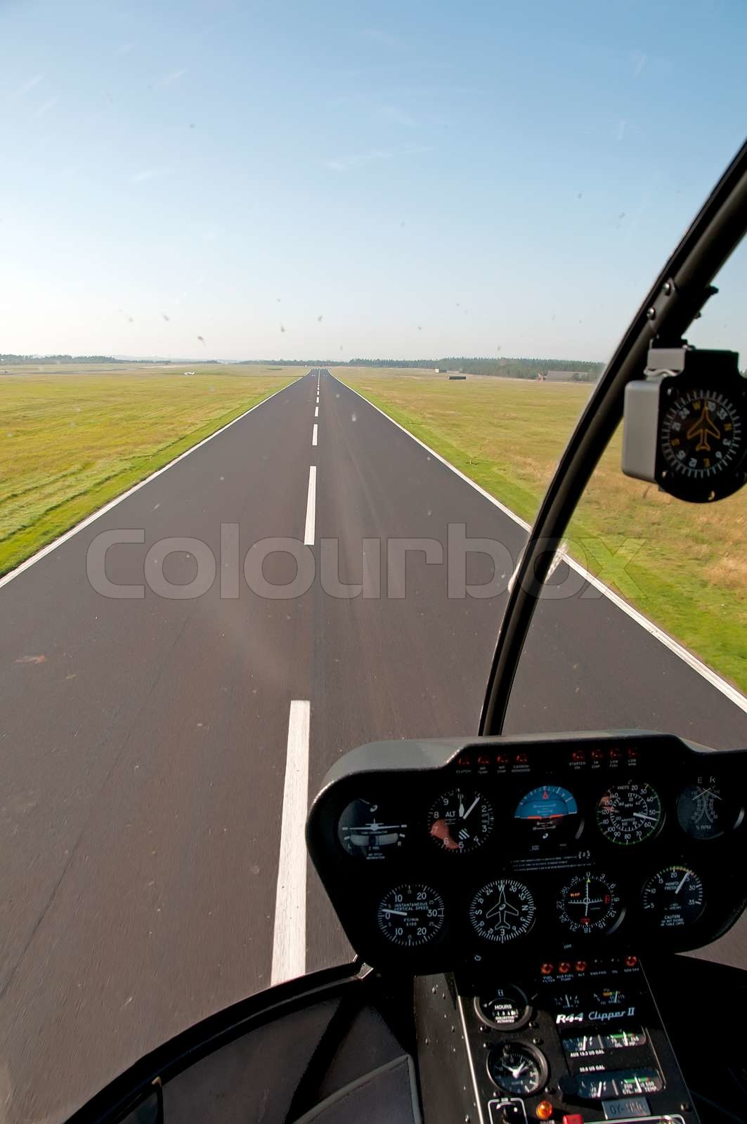 helikopter view | Stock foto | Colourbox