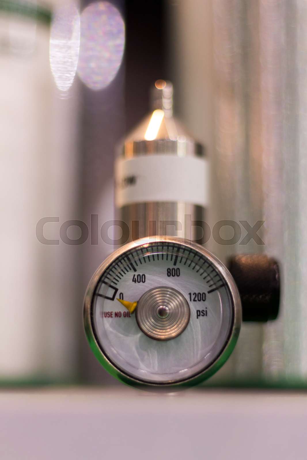 Pressure gauge | Stock image | Colourbox