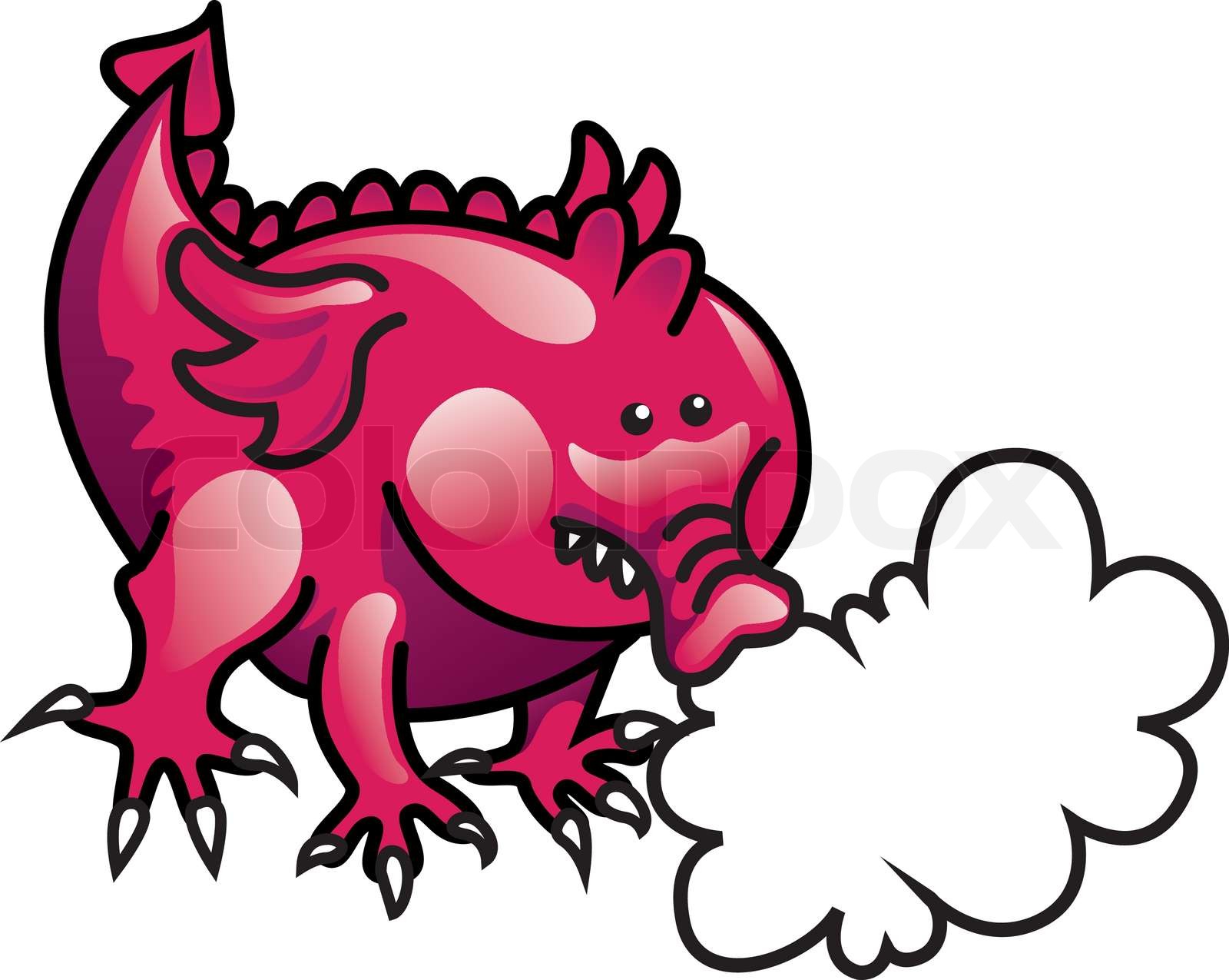 Drage | Stock vektor | Colourbox