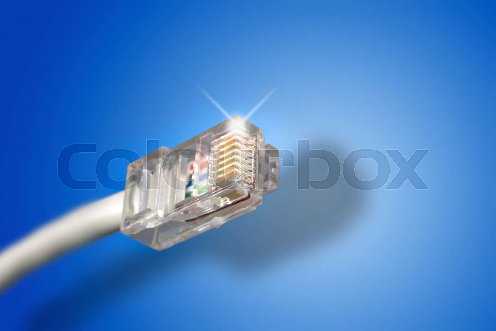 Ethernet Cable | Stock image | Colourbox