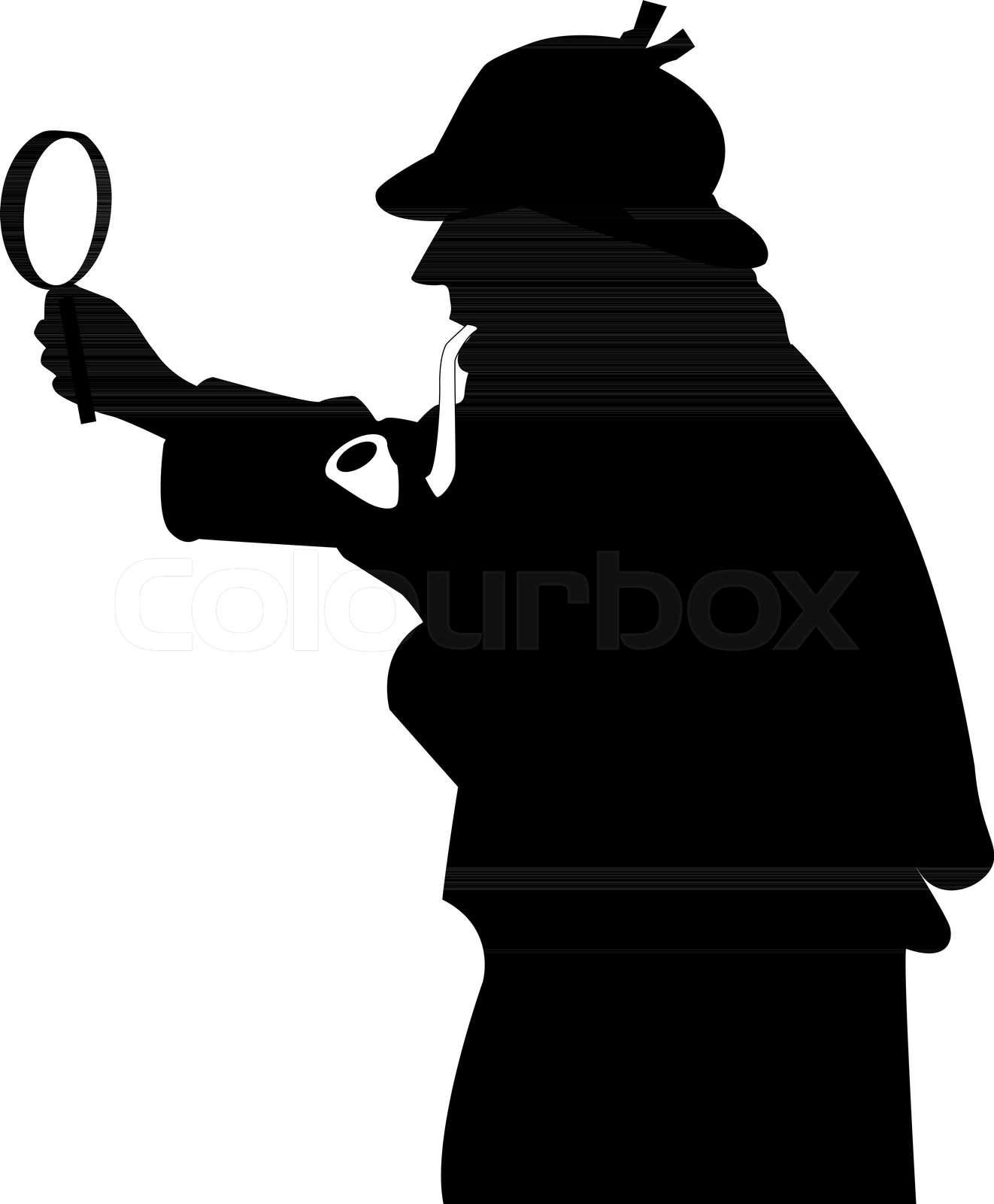 Sherlock Holmes | Stock vector | Colourbox