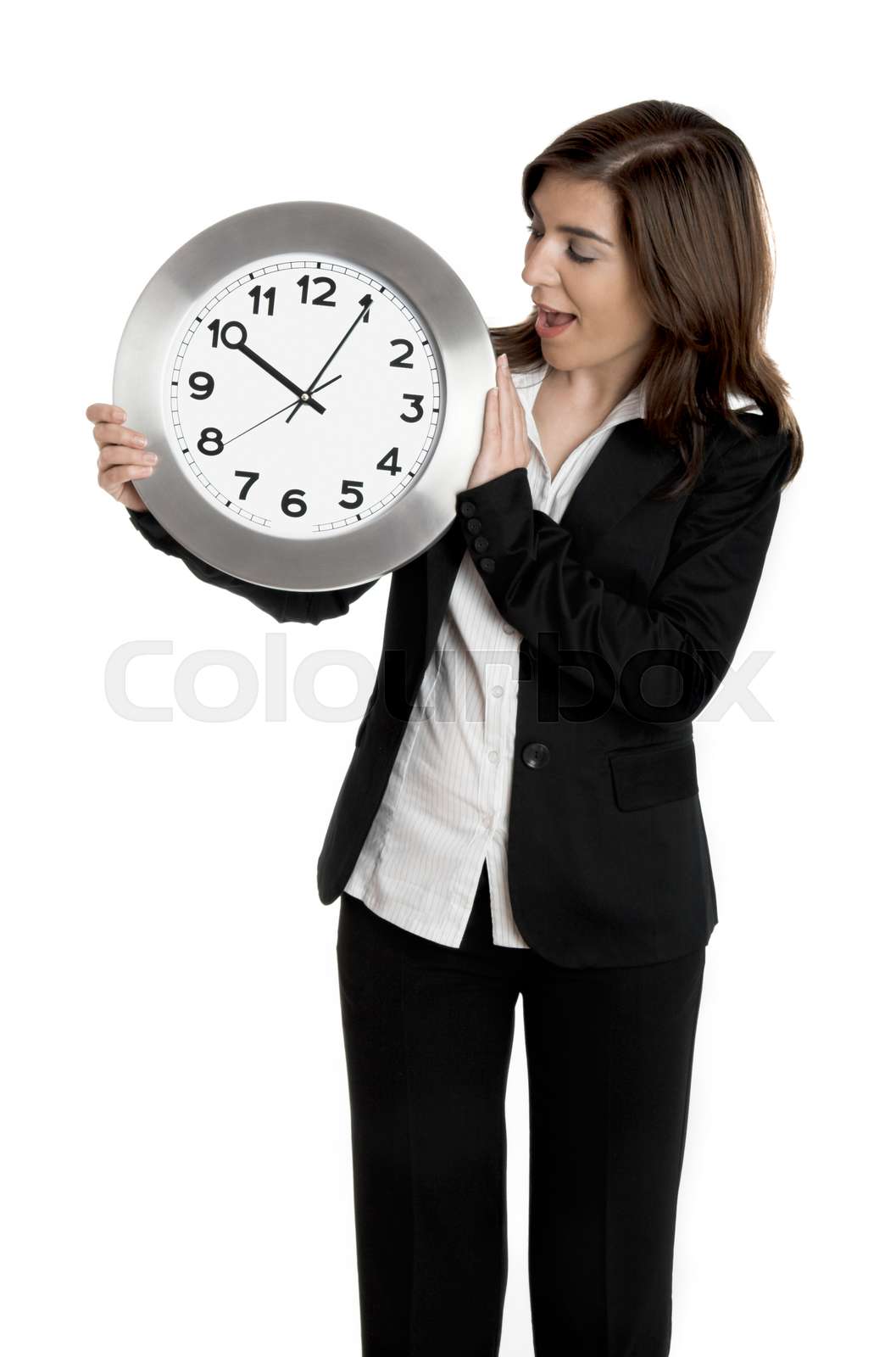 Clock woman | Stock image | Colourbox