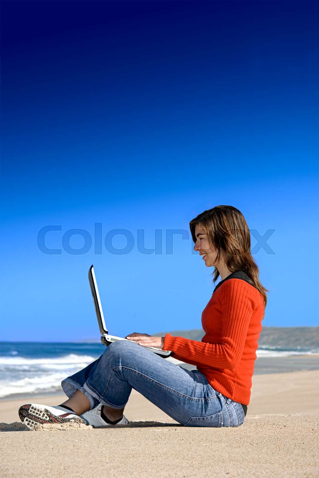Outdoor working | Stock image | Colourbox
