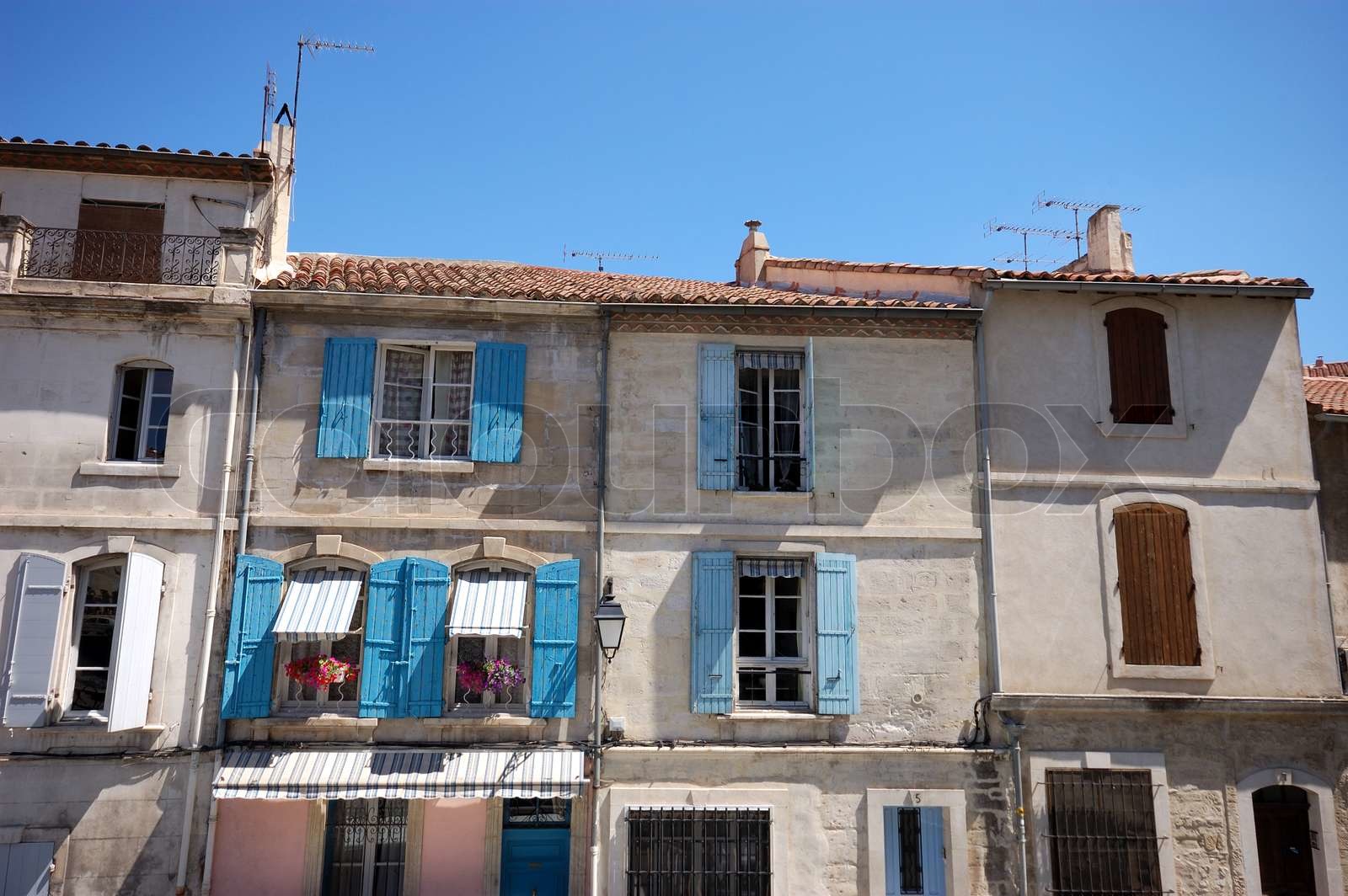 Architecture in southern France | Stock image | Colourbox
