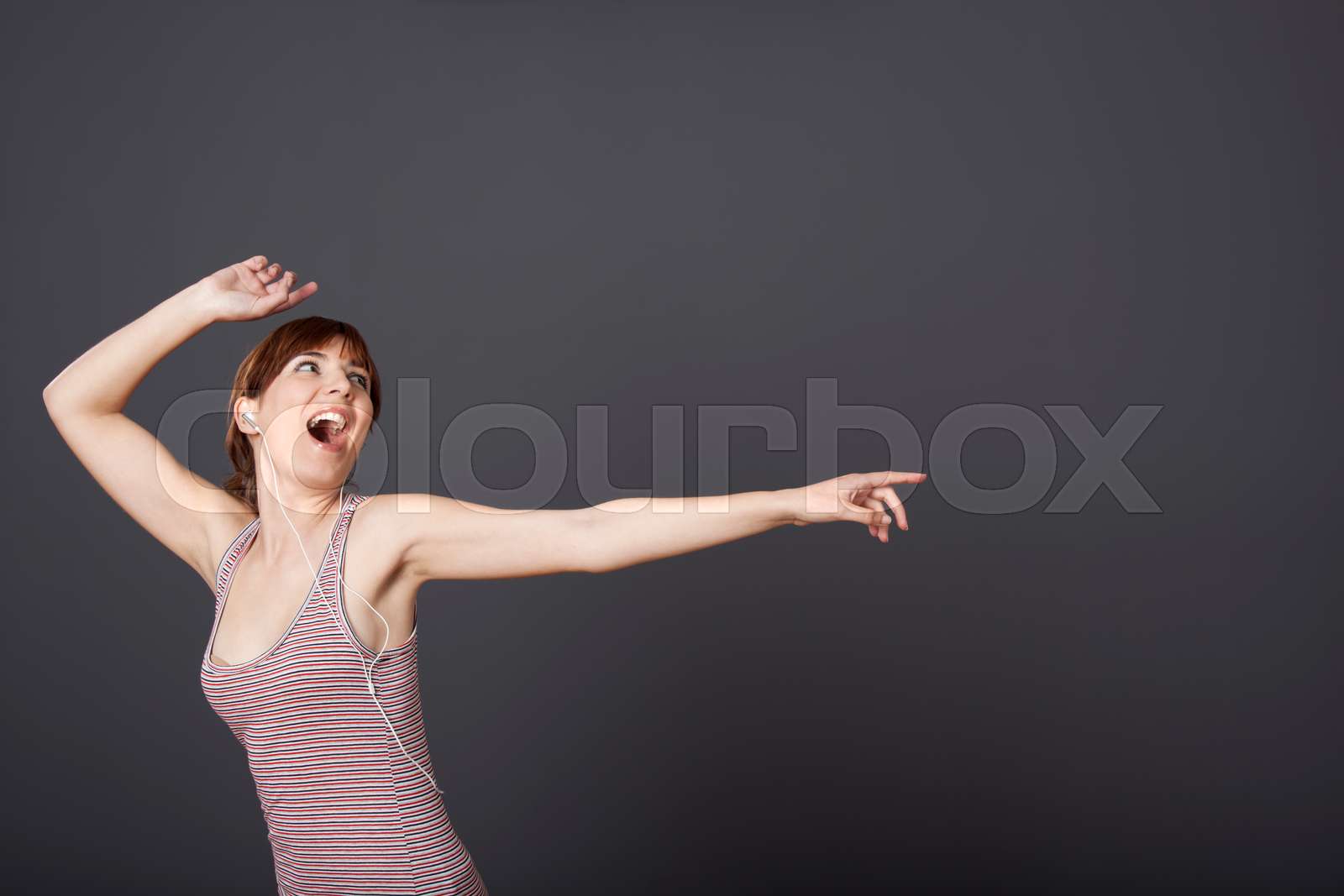 Dancing and singing | Stock image | Colourbox