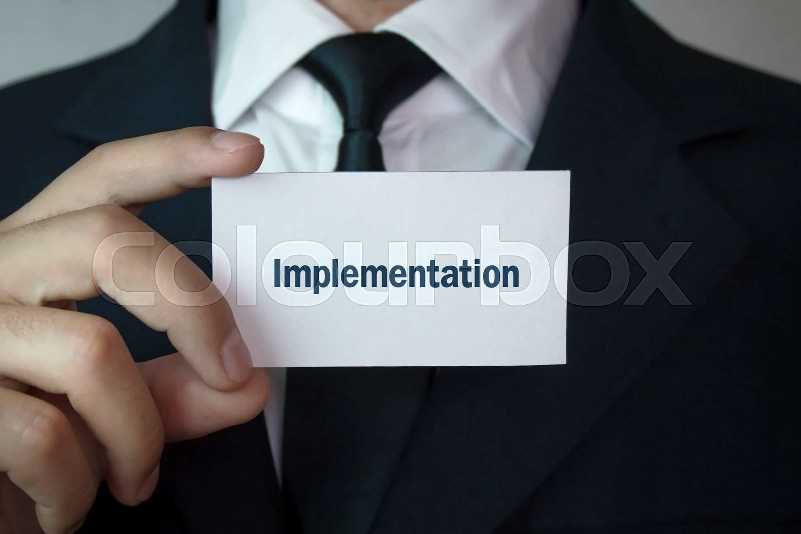 Implementation | Stock image | Colourbox