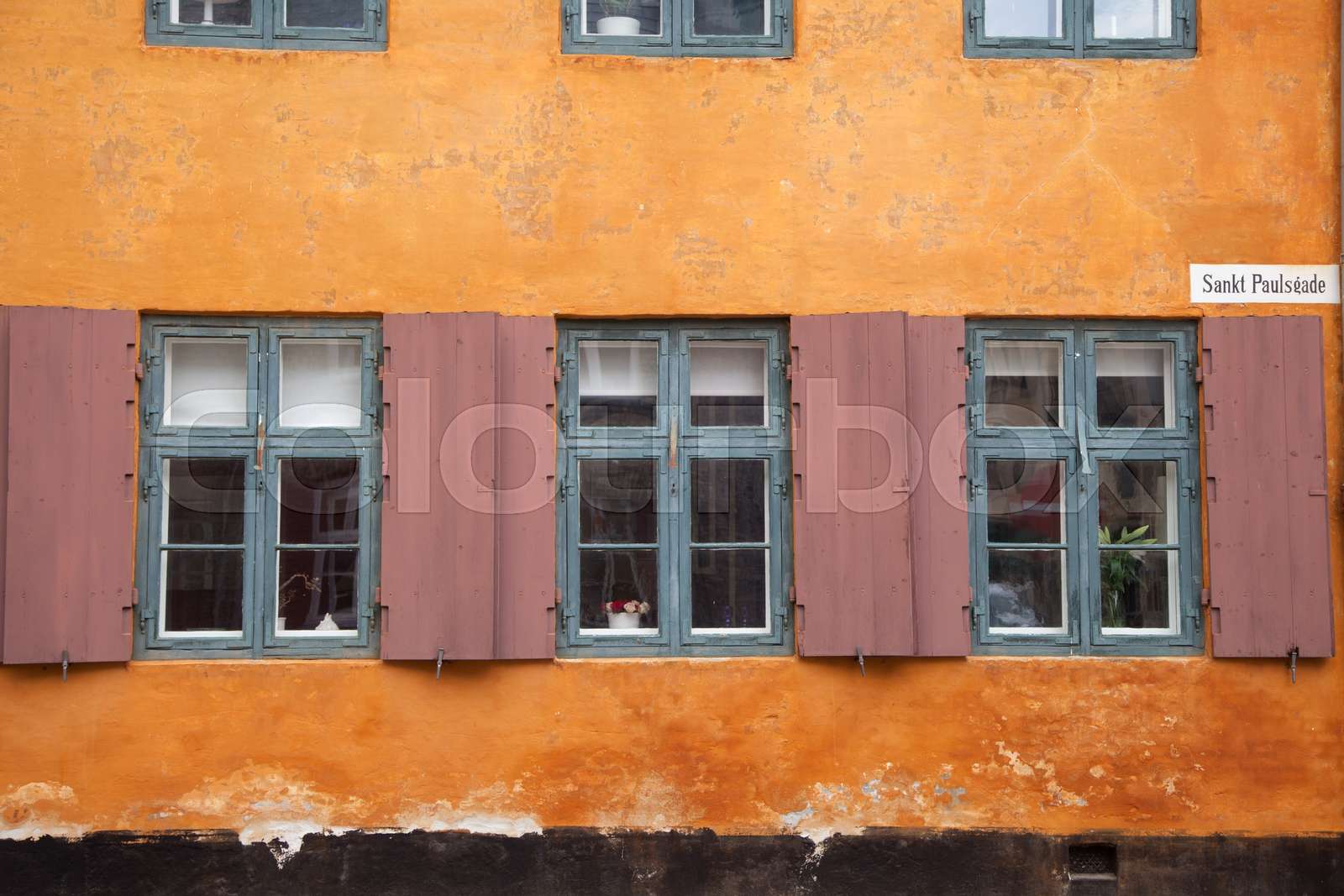 Nyboder area in copenhagen | Stock image | Colourbox