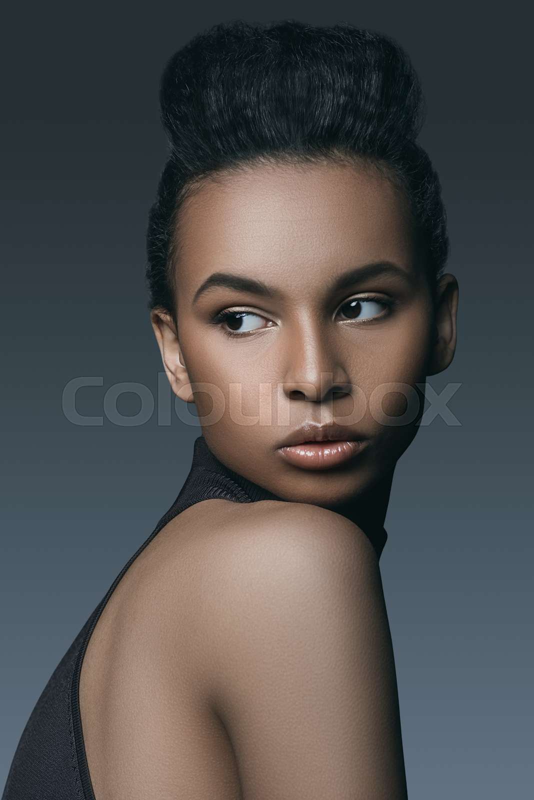african american model | Stock image | Colourbox