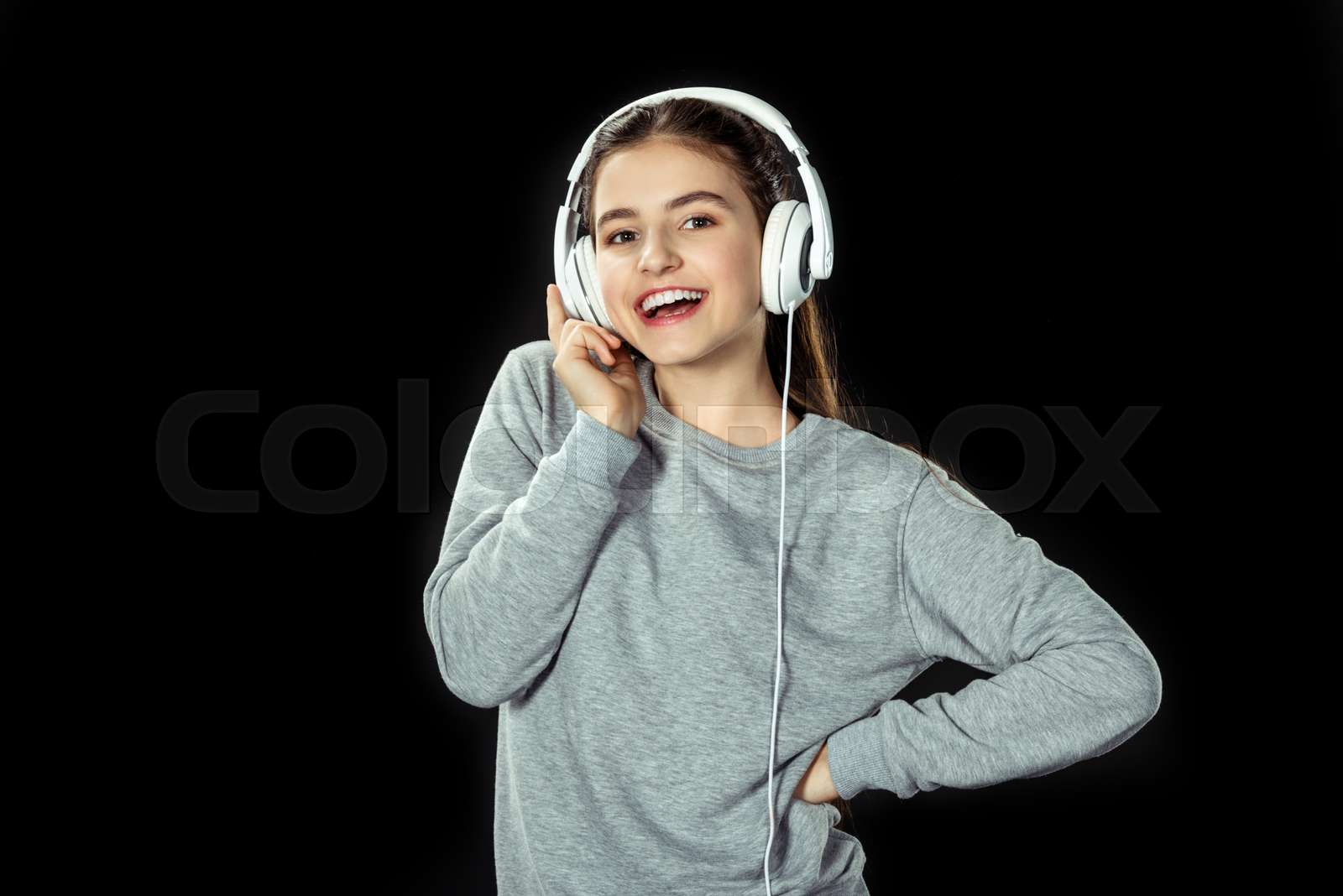 Girl Listen To Music