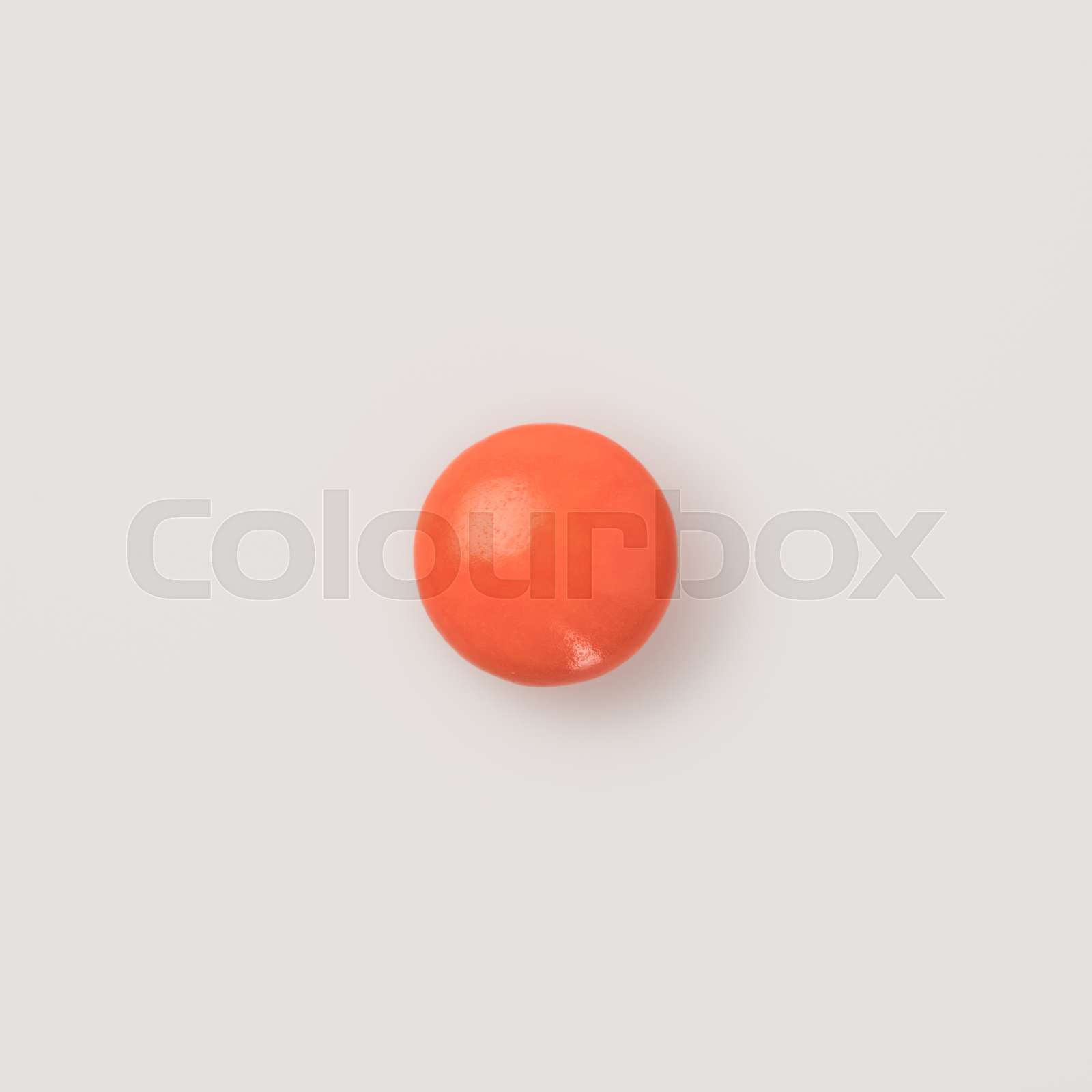 One red pill | Stock image | Colourbox