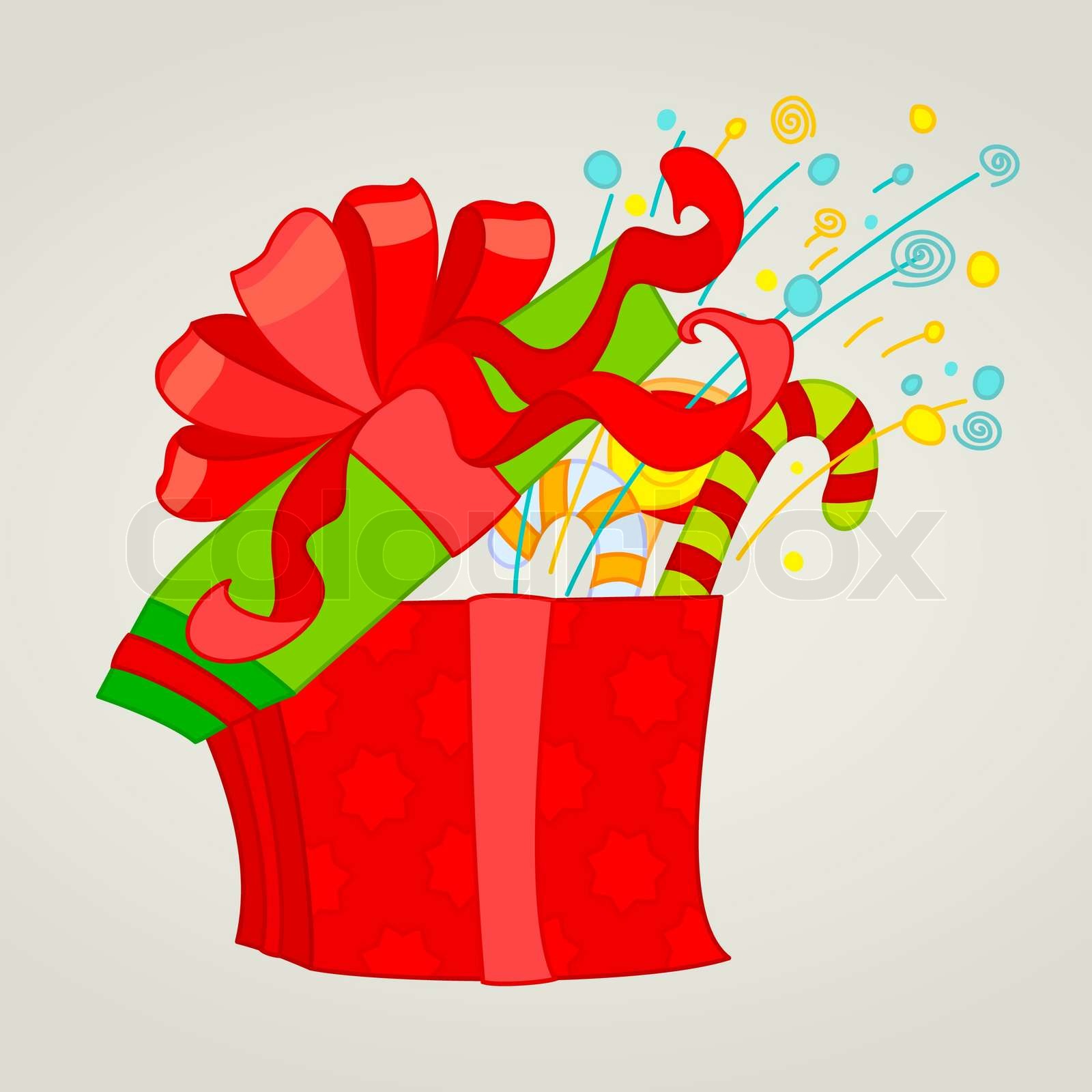 big present | Stock vector | Colourbox