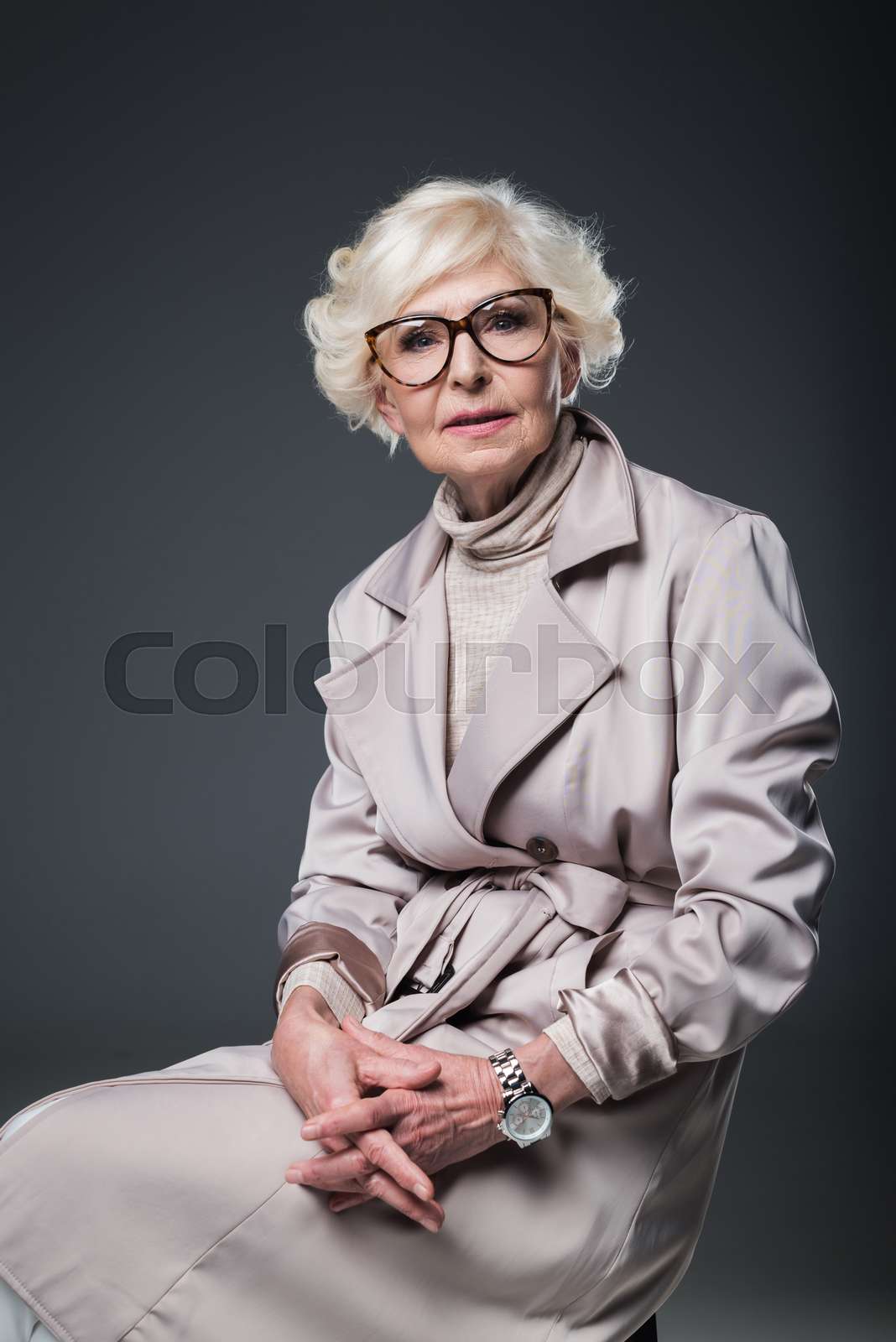 beautiful senior lady | Stock image | Colourbox