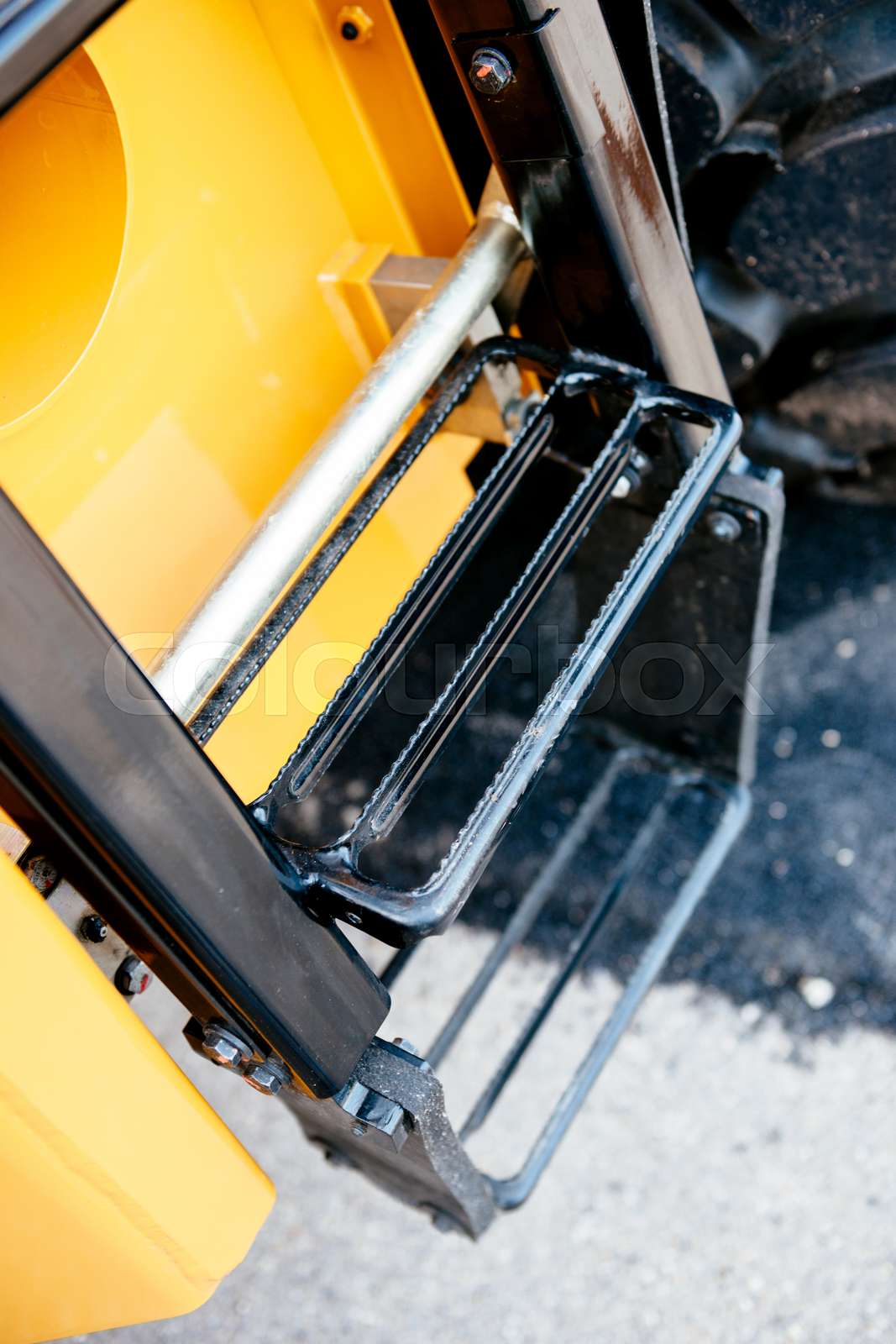 Tractor steps ladder | Stock image | Colourbox