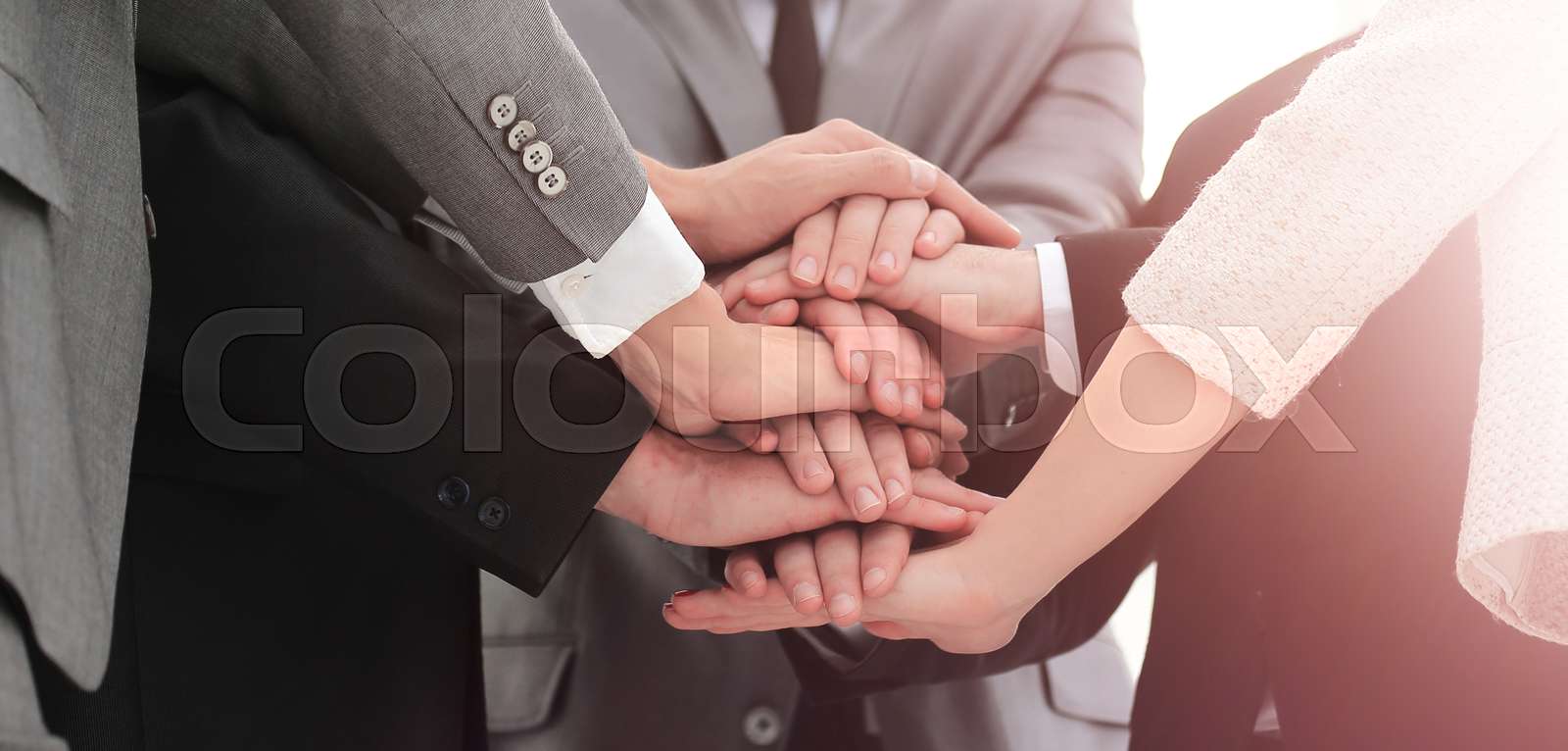 concept team:friendly Manager and business team should put their ...