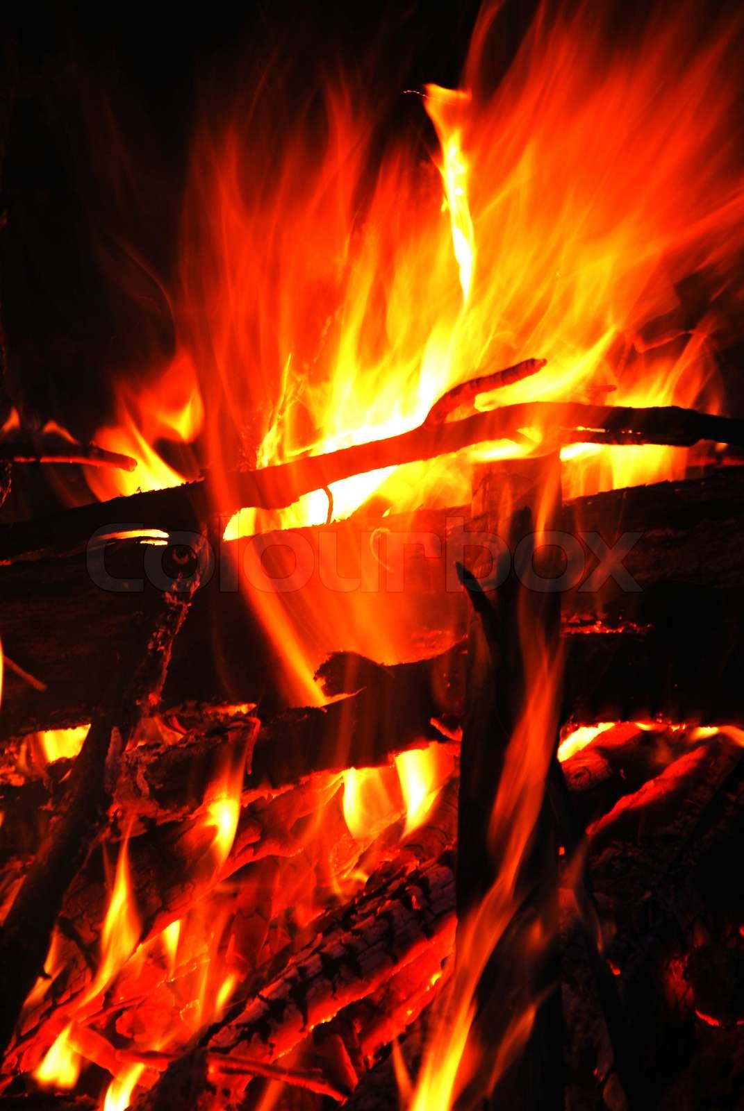 bonfire | Stock image | Colourbox
