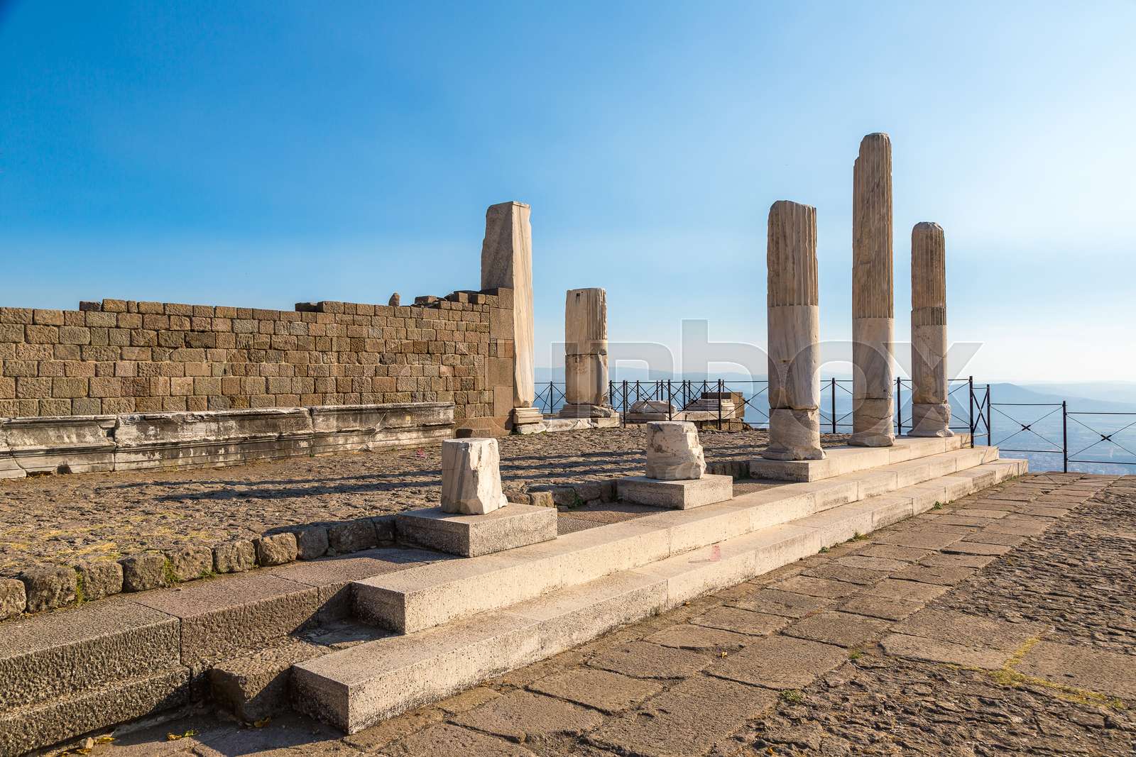 Ruins of Pergamon, Turkey | Stock image | Colourbox