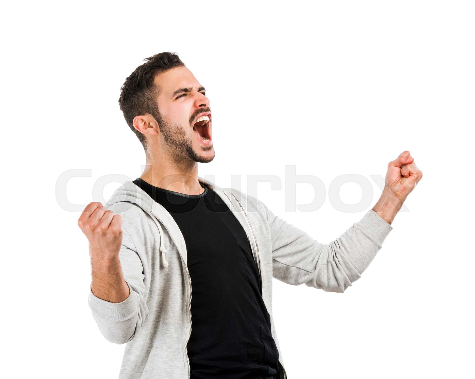 Angry man | Stock image | Colourbox