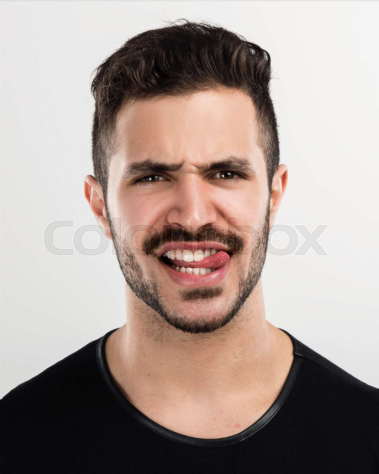 Mad man | Stock image | Colourbox