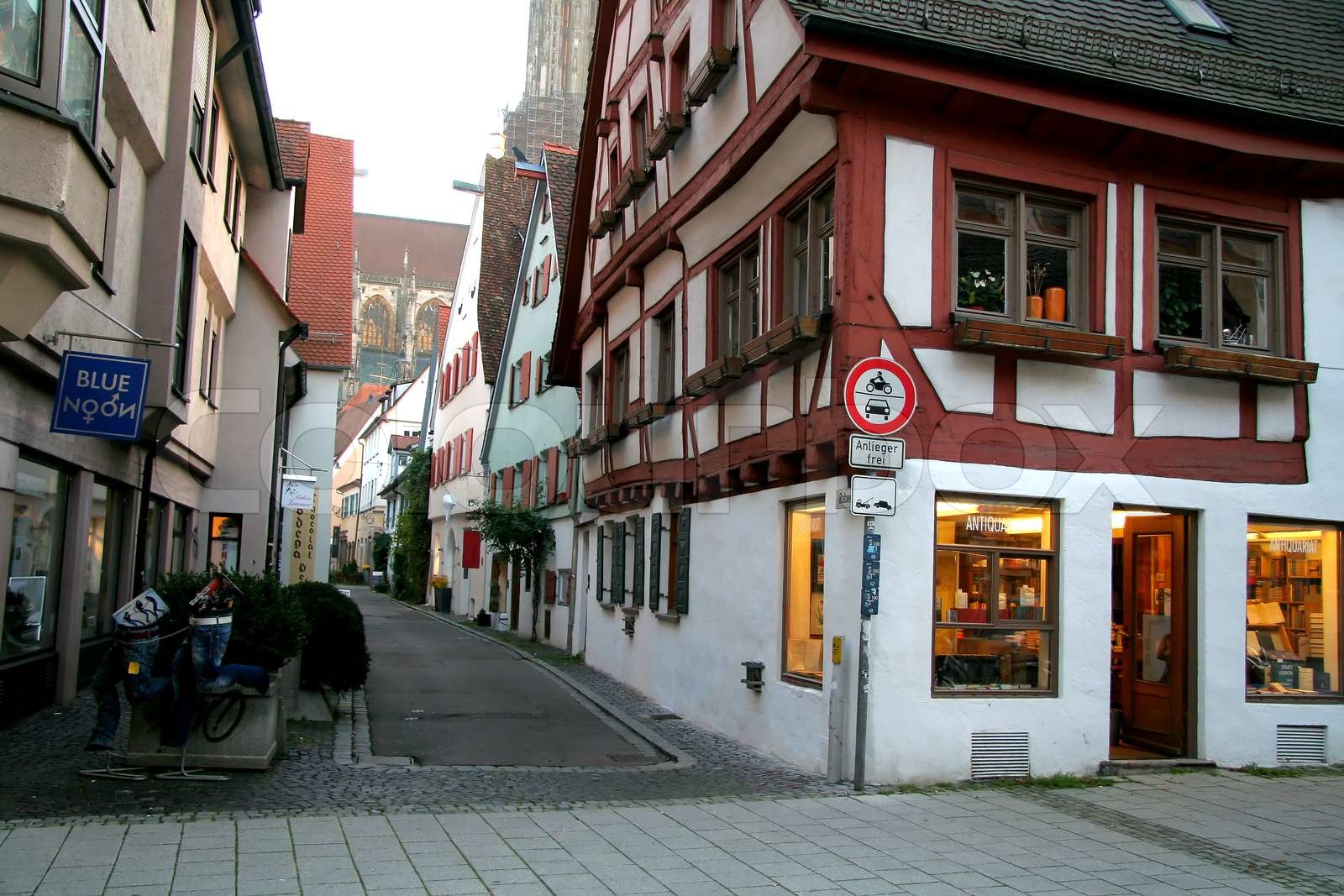 Deutsch Altstadt Ulm Baden- Württemberg | Stock Bild | Colourbox