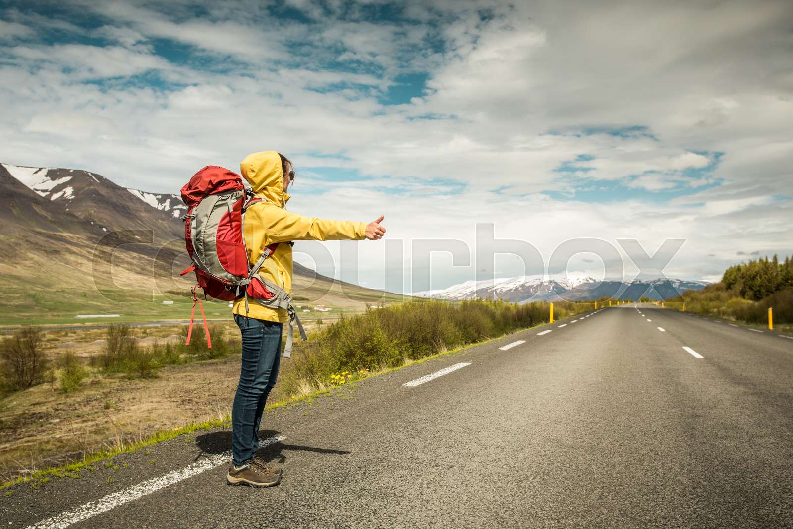 Backpacker Tourist | Stock image | Colourbox
