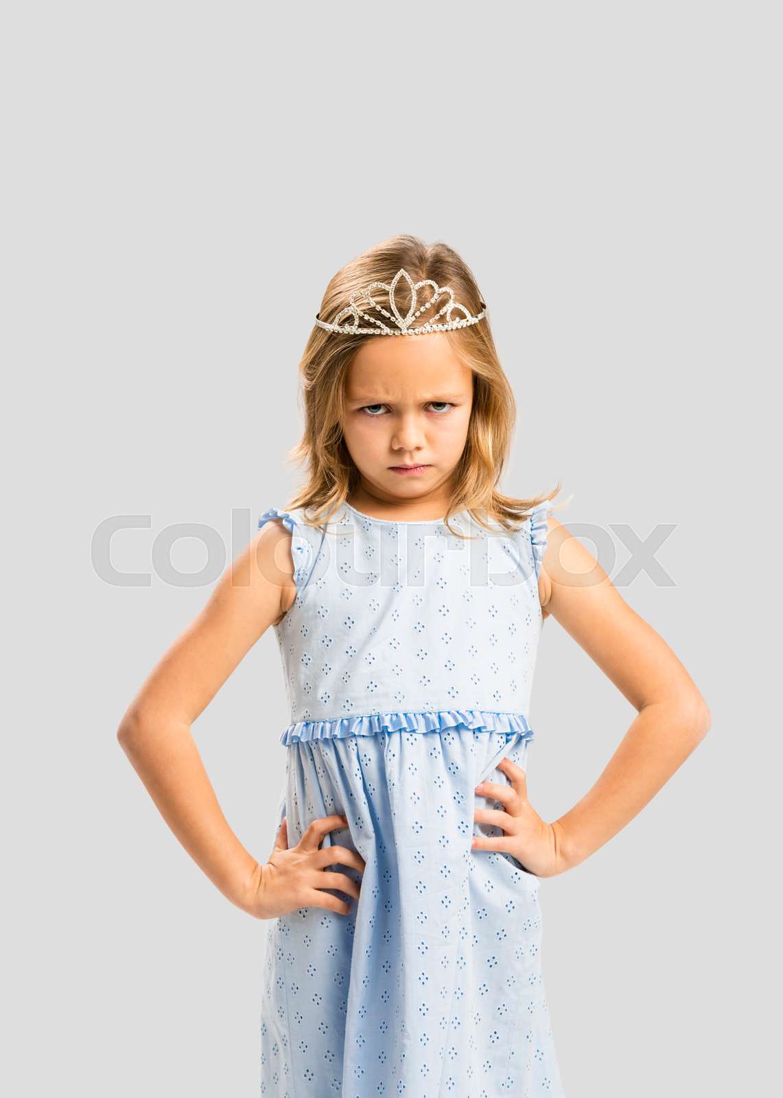 Angry Princess | Stock image | Colourbox