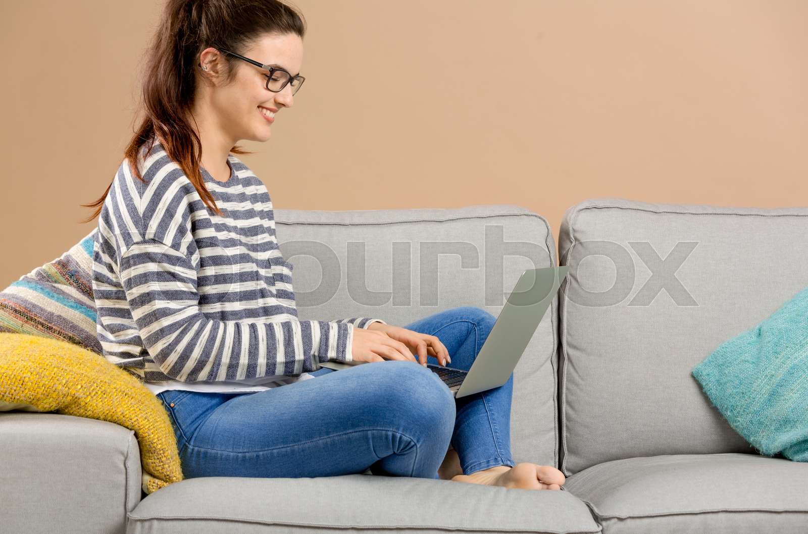 Working at home | Stock image | Colourbox