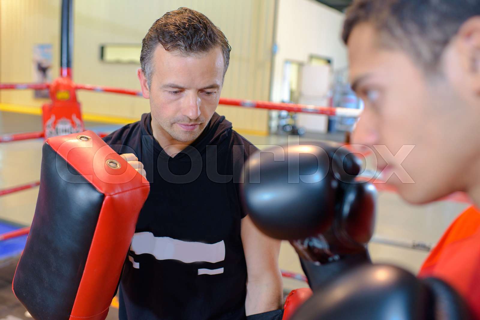 boxing partner | Stock image | Colourbox