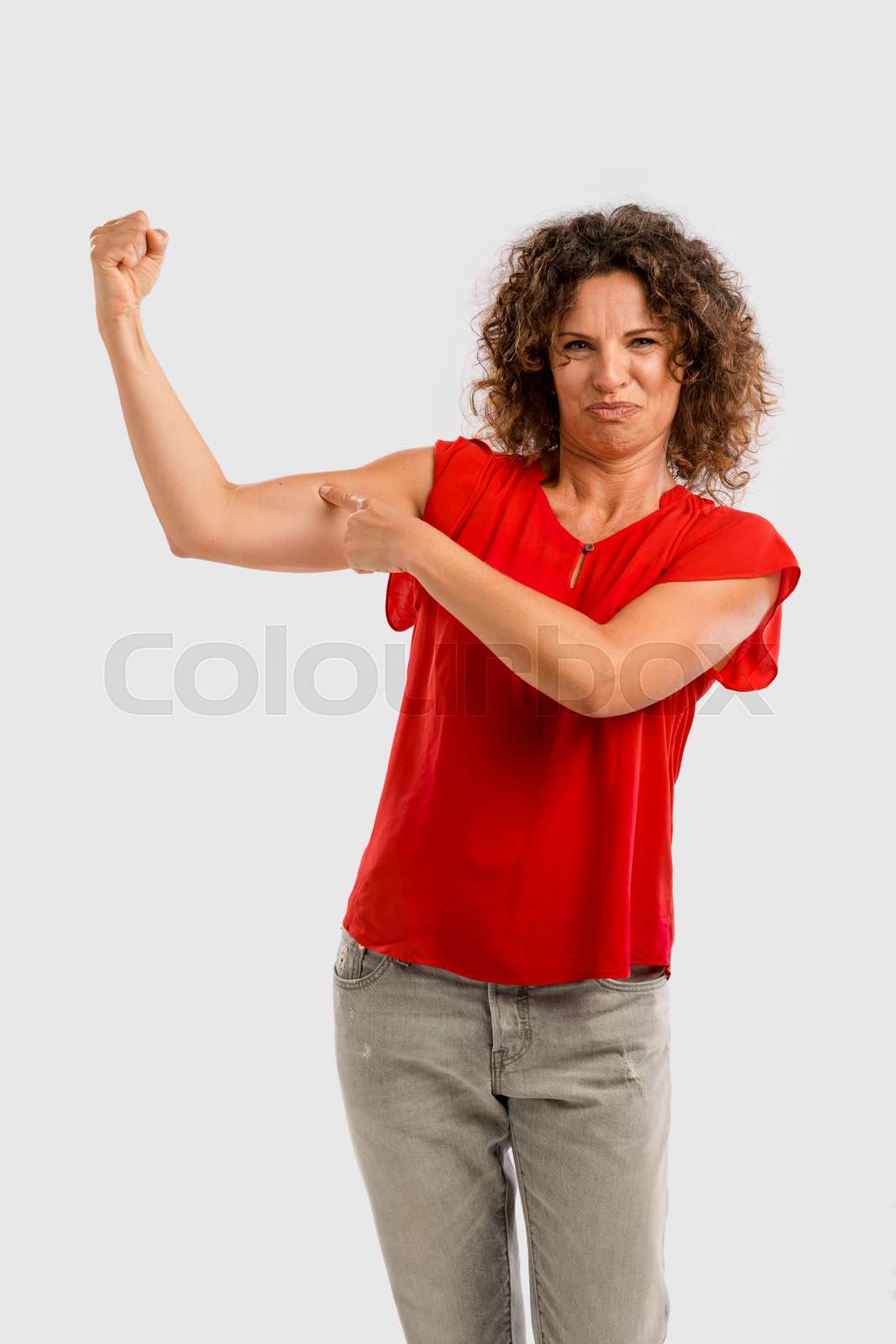 Confident woman | Stock image | Colourbox