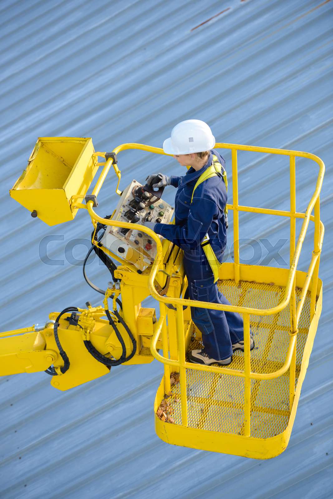 industrial millwright at work | Stock image | Colourbox