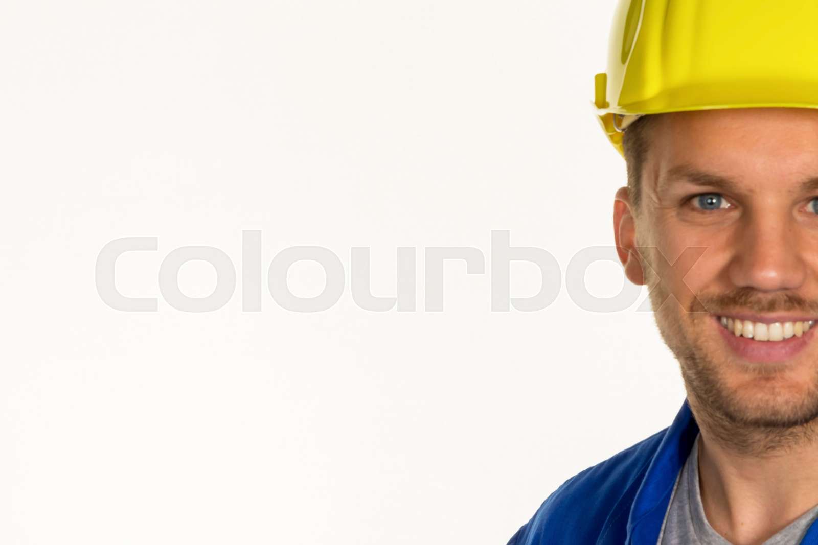 craftsman with tool | Stock image | Colourbox
