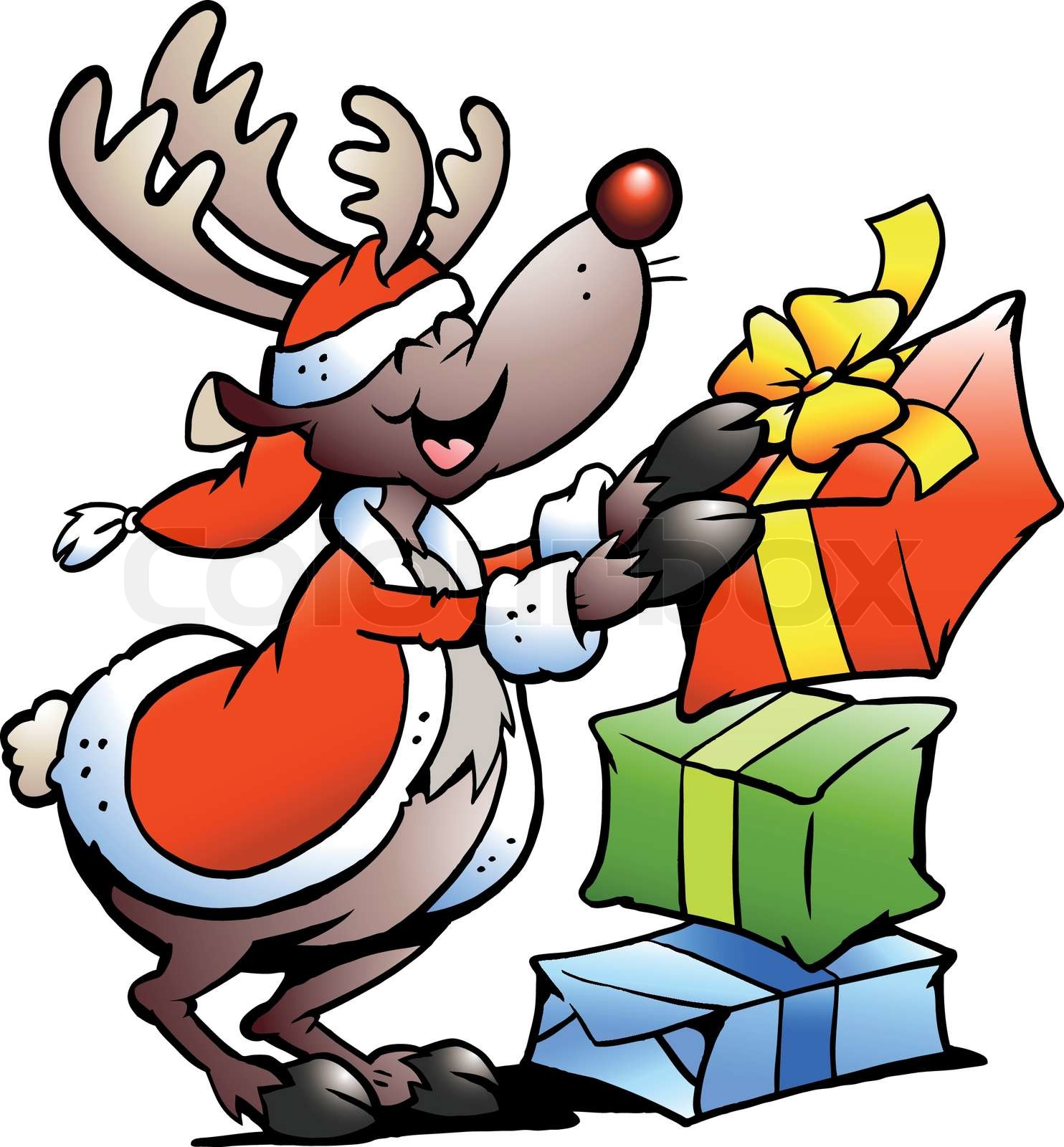 Gratis Clipart Julegaver
